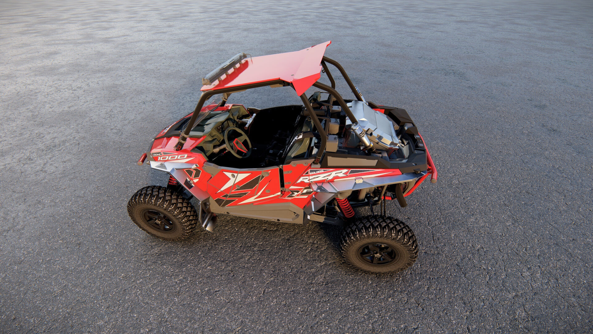 Polaris Rzr Pro Xp - 3D Model by AlphaGroup