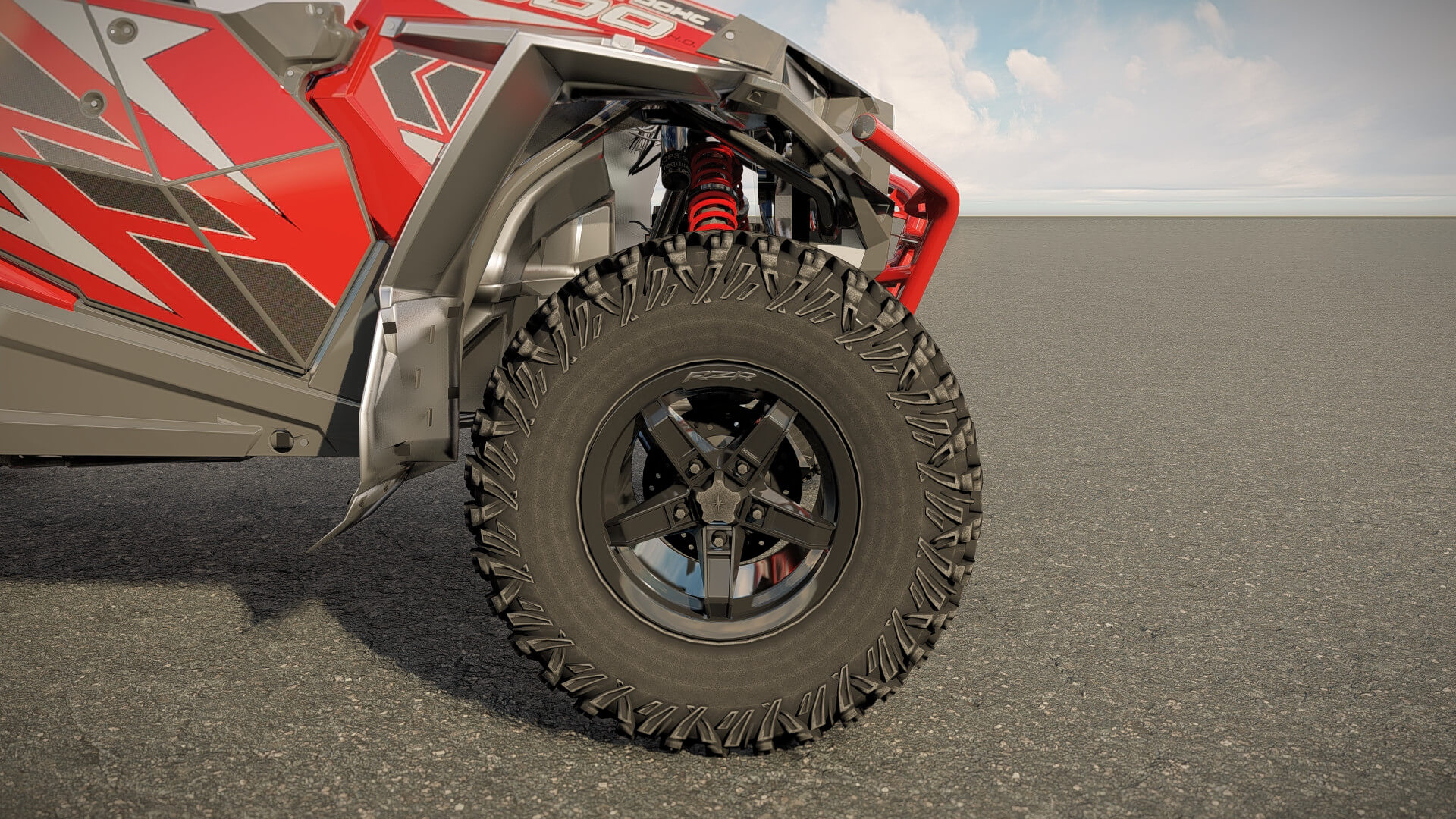 Polaris Rzr Pro Xp - 3D Model by AlphaGroup