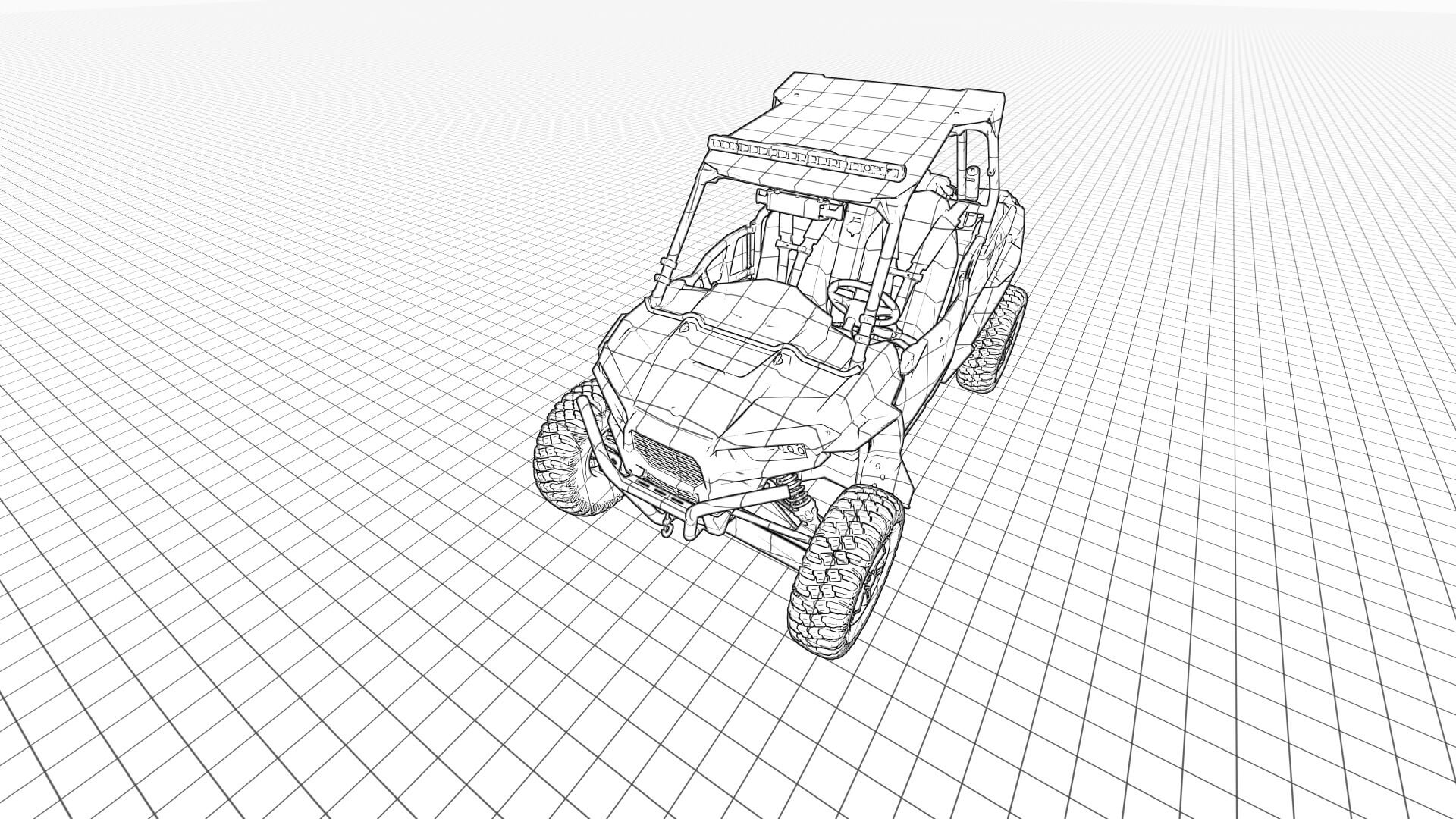 Polaris Rzr Pro Xp - 3D Model by AlphaGroup