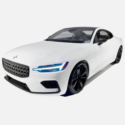 Polestar 1 2021 - 3D Model by AlphaGroup