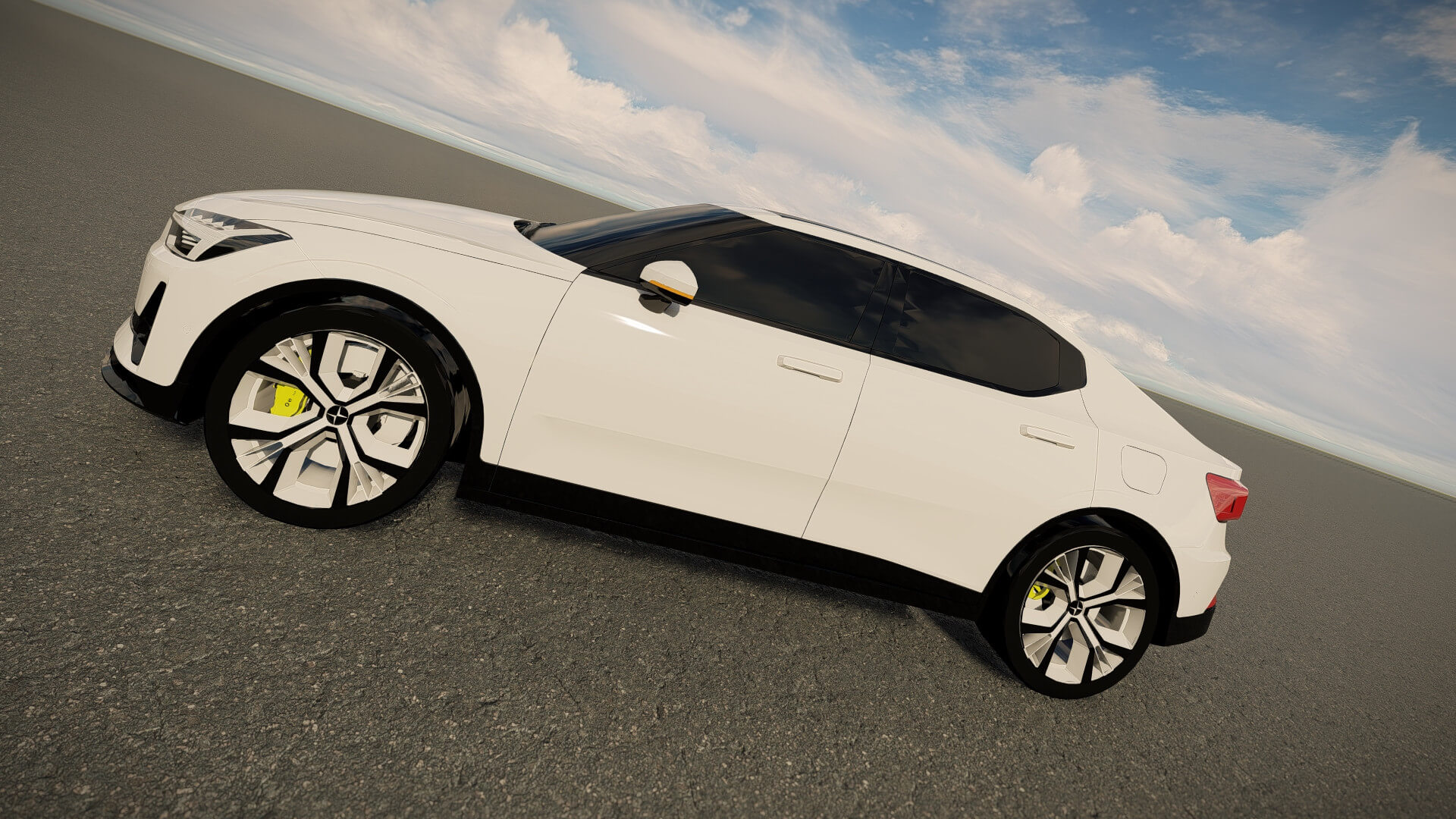 Polestar 2 2022 - 3D Model by AlphaGroup