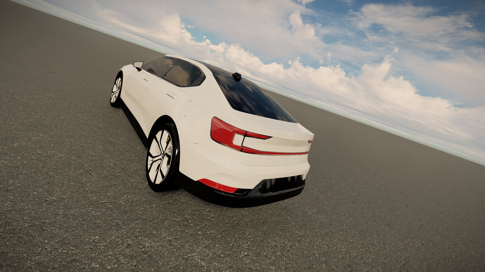 Polestar 2 2022 - 3D Model by AlphaGroup