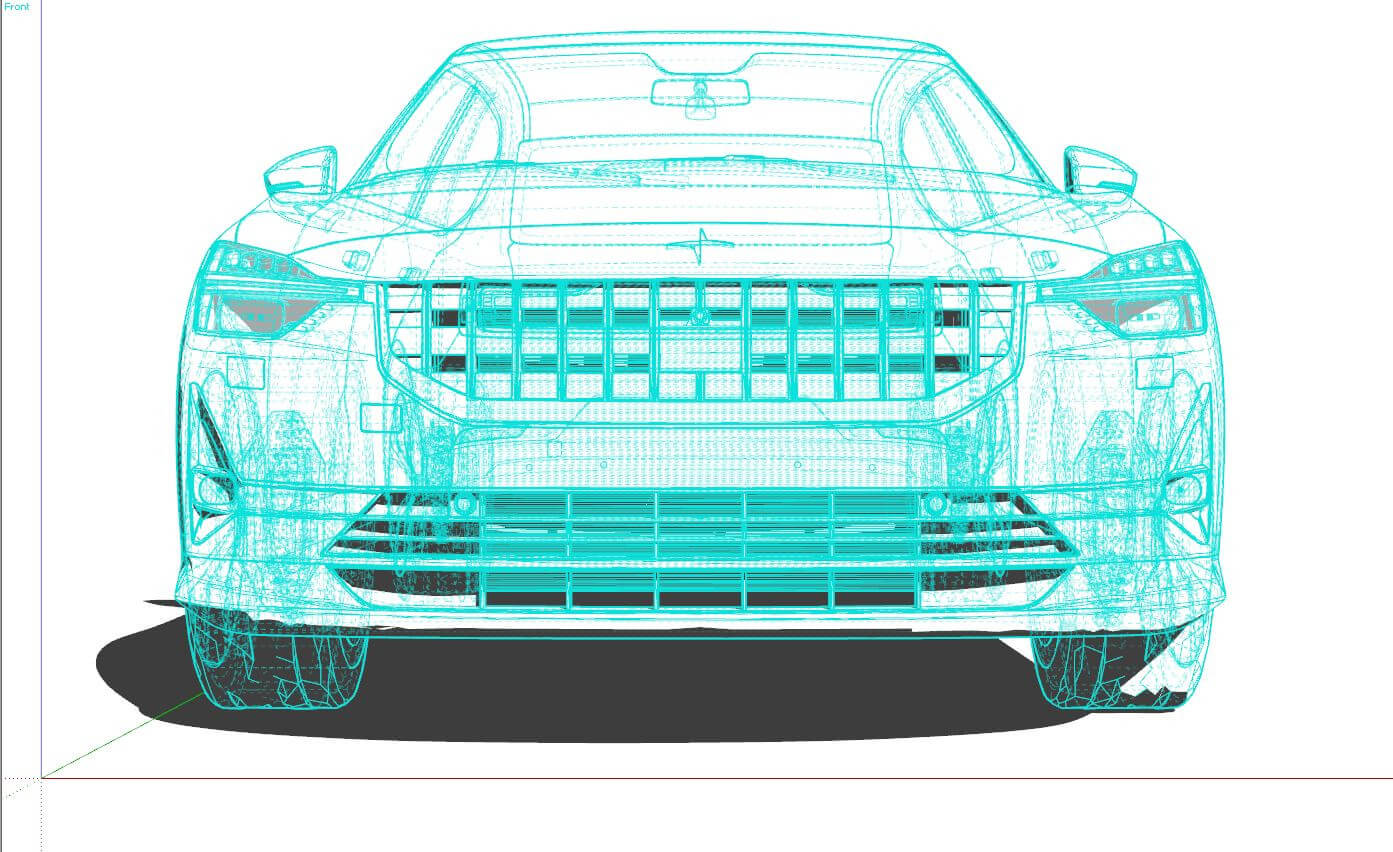 Polestar 2 2022 - 3D Model by AlphaGroup