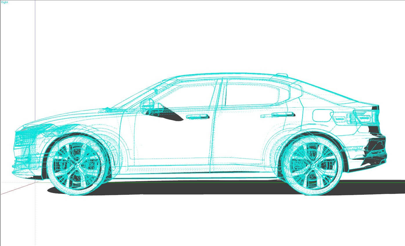 Polestar 2 2022 - 3D Model by AlphaGroup