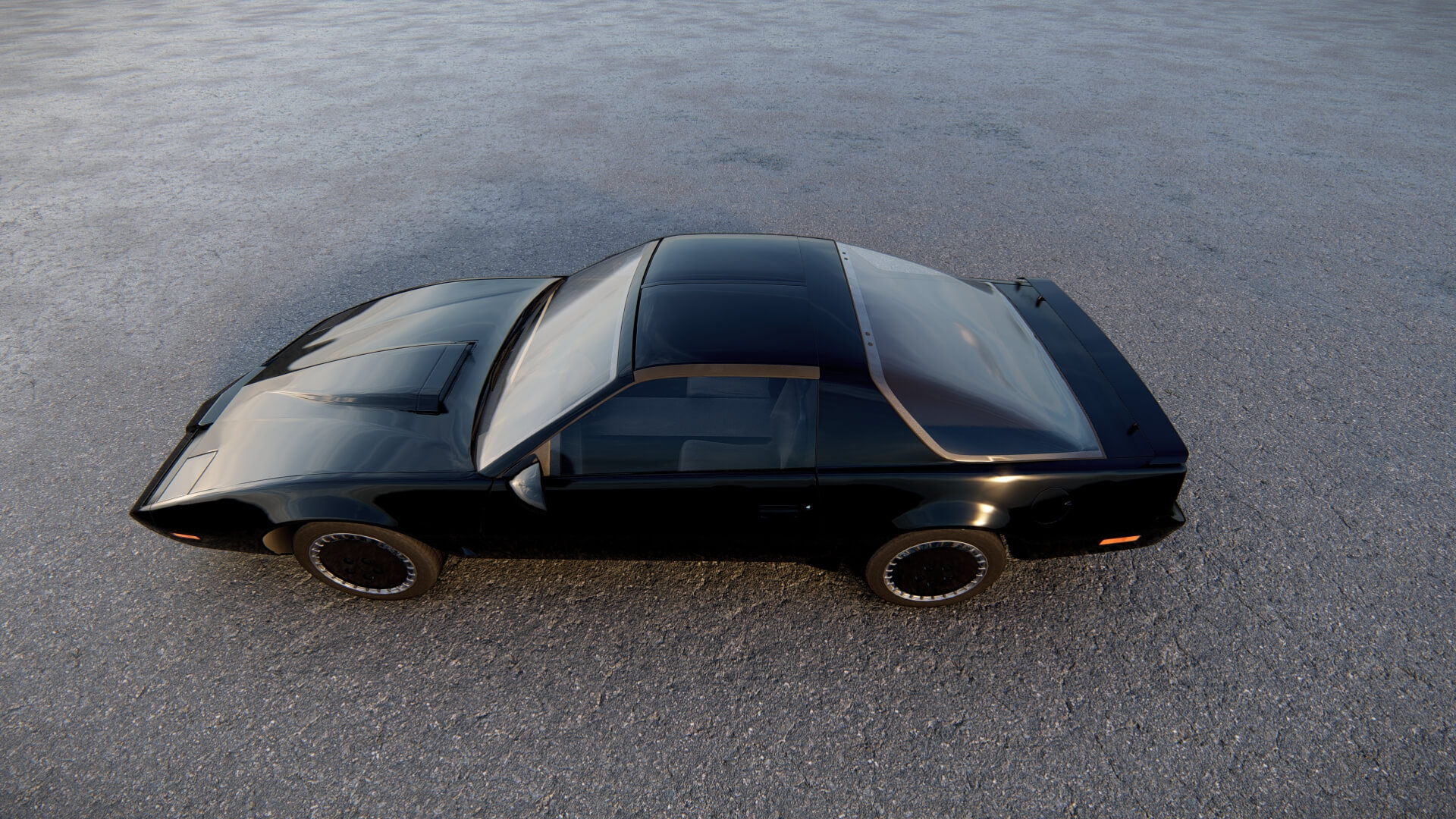 Pontiac Firebird Kitt 1982 - 3D Model by AlphaGroup