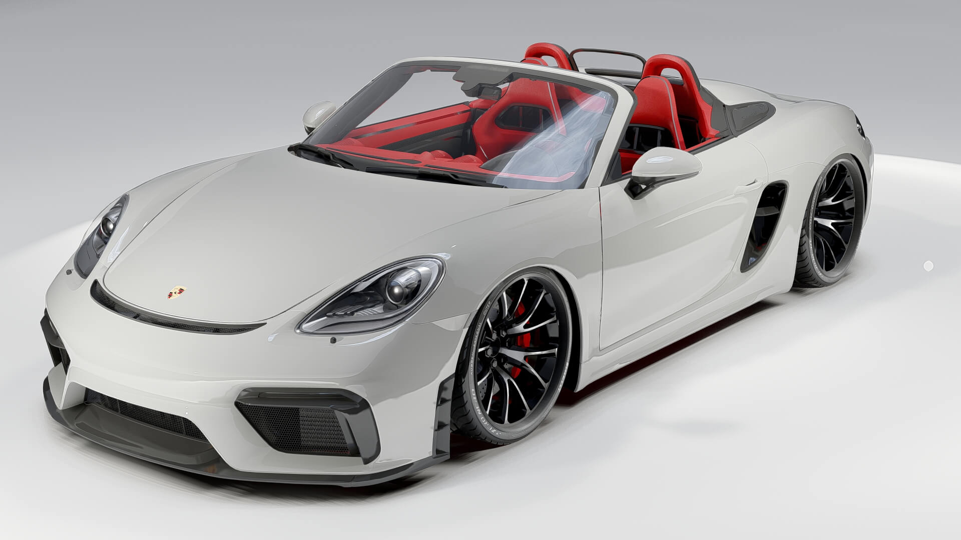 Porsche 718 Boxster Spyder - 3D Model by AlphaGroup