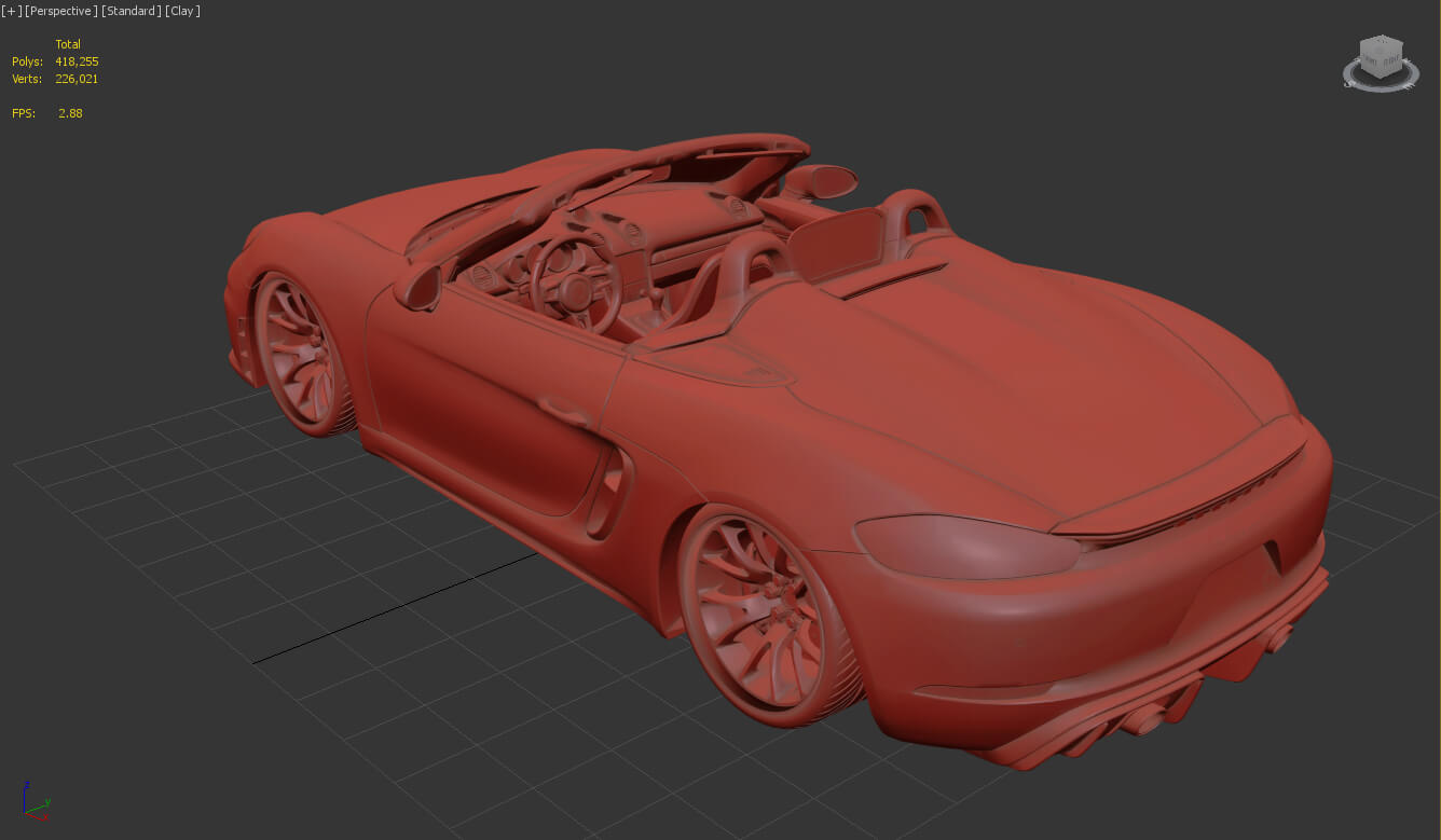 Porsche 718 Boxster Spyder - 3D Model by AlphaGroup