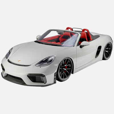 Porsche 718 Boxster Spyder - 3D Model by AlphaGroup