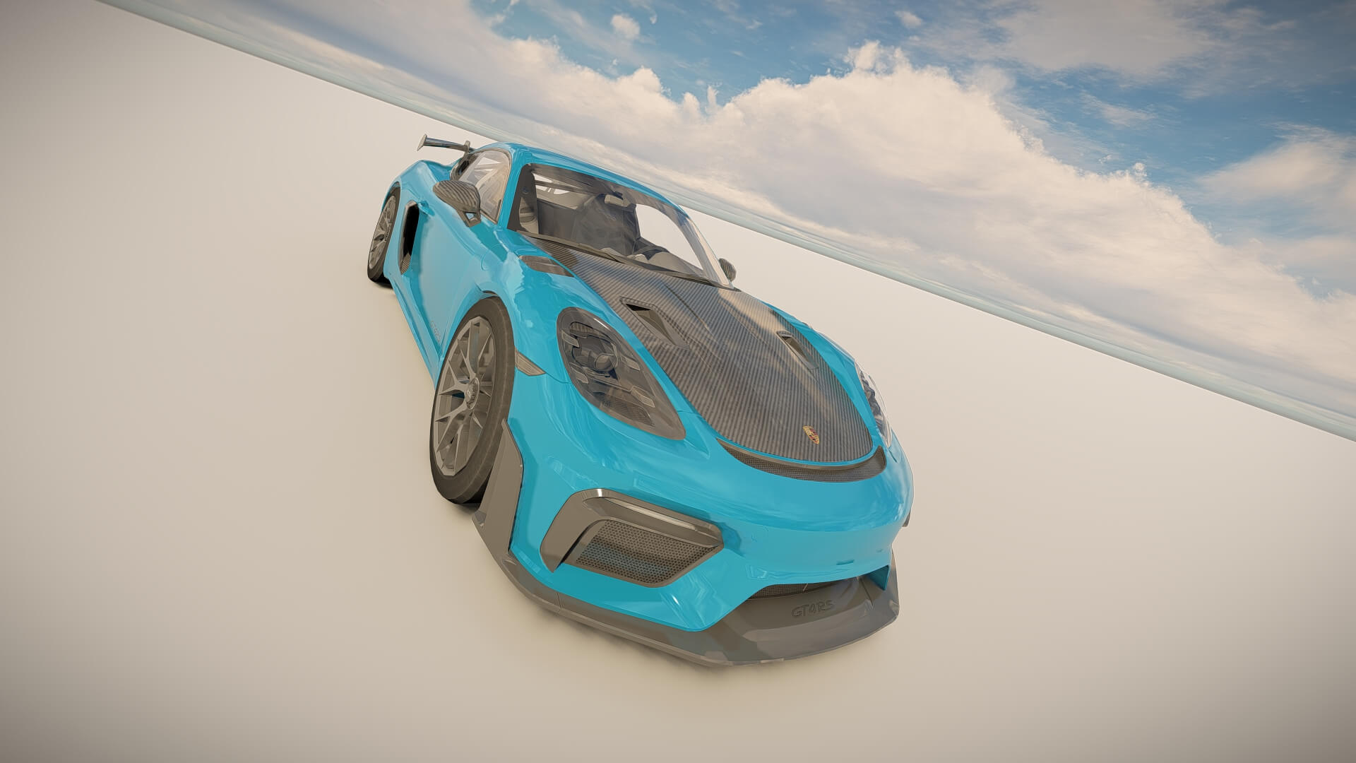 Porsche 718 Cayman GT4 RS - 3D Model by AlphaGroup