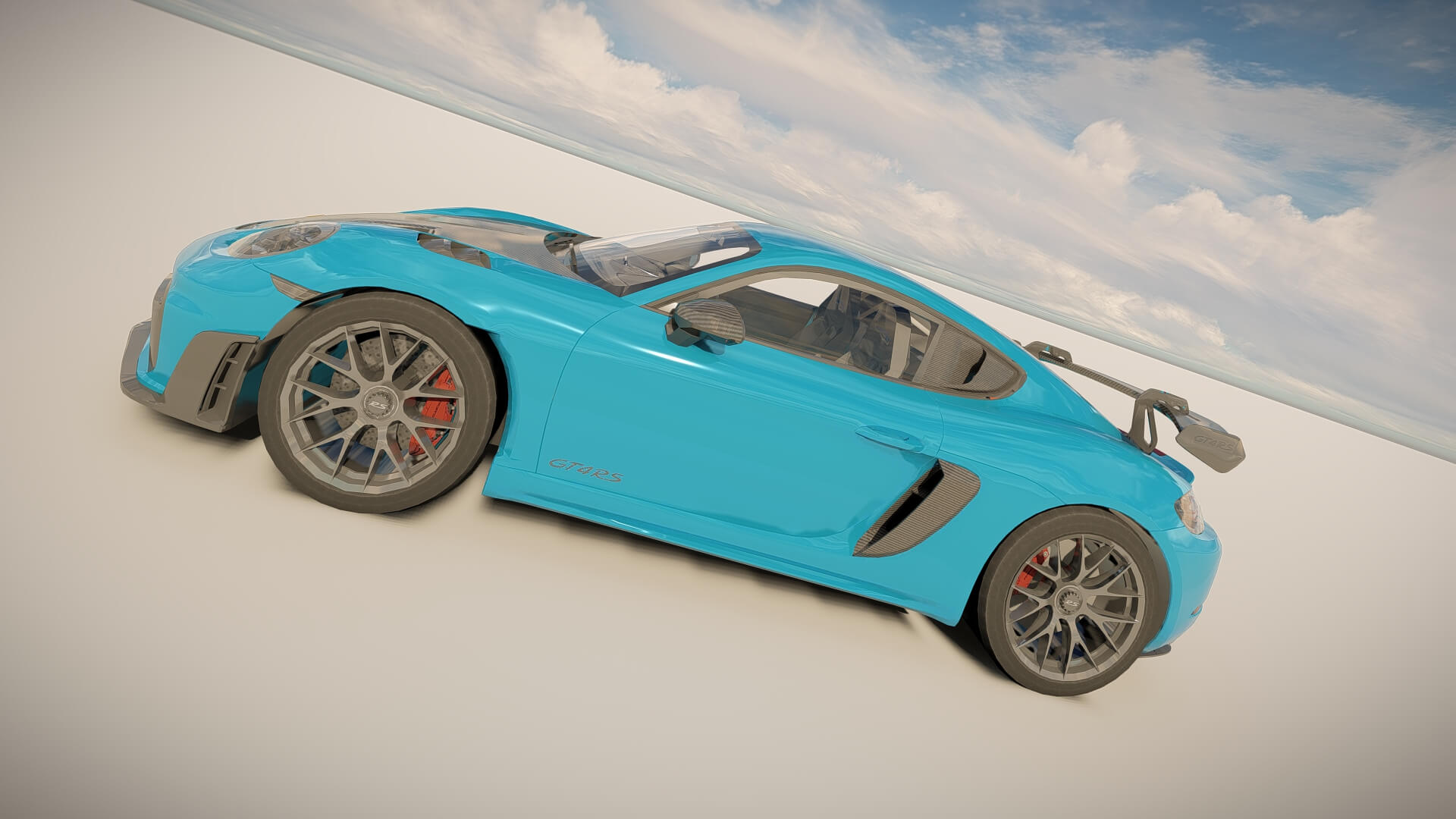 Porsche 718 Cayman GT4 RS - 3D Model by AlphaGroup