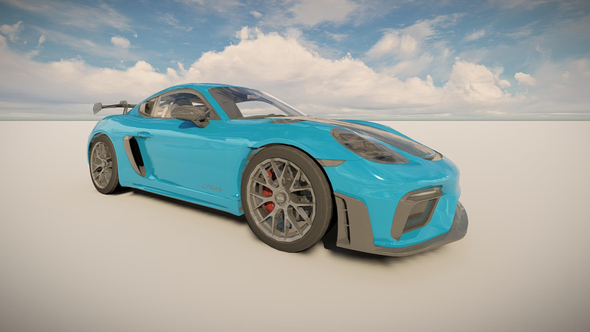 Porsche 718 Cayman GT4 RS - 3D Model by AlphaGroup