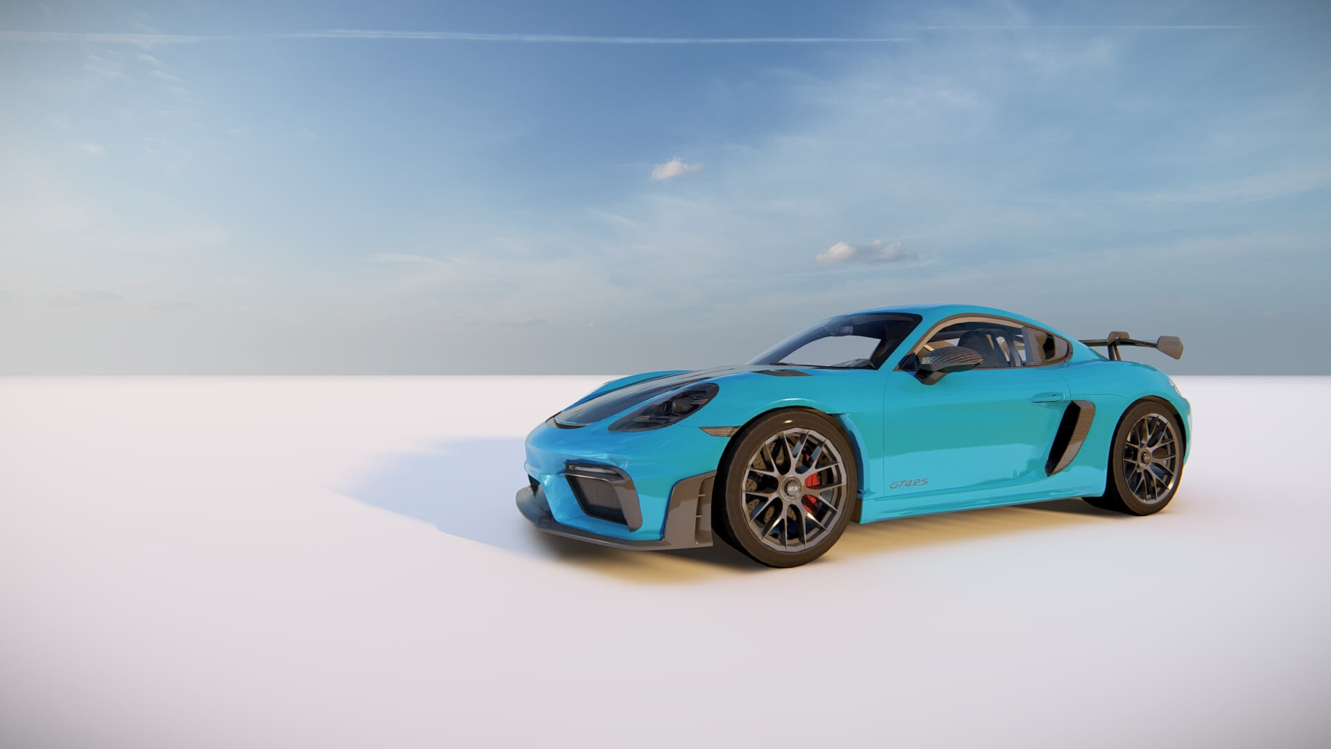 Porsche 718 Cayman GT4 RS - 3D Model by AlphaGroup
