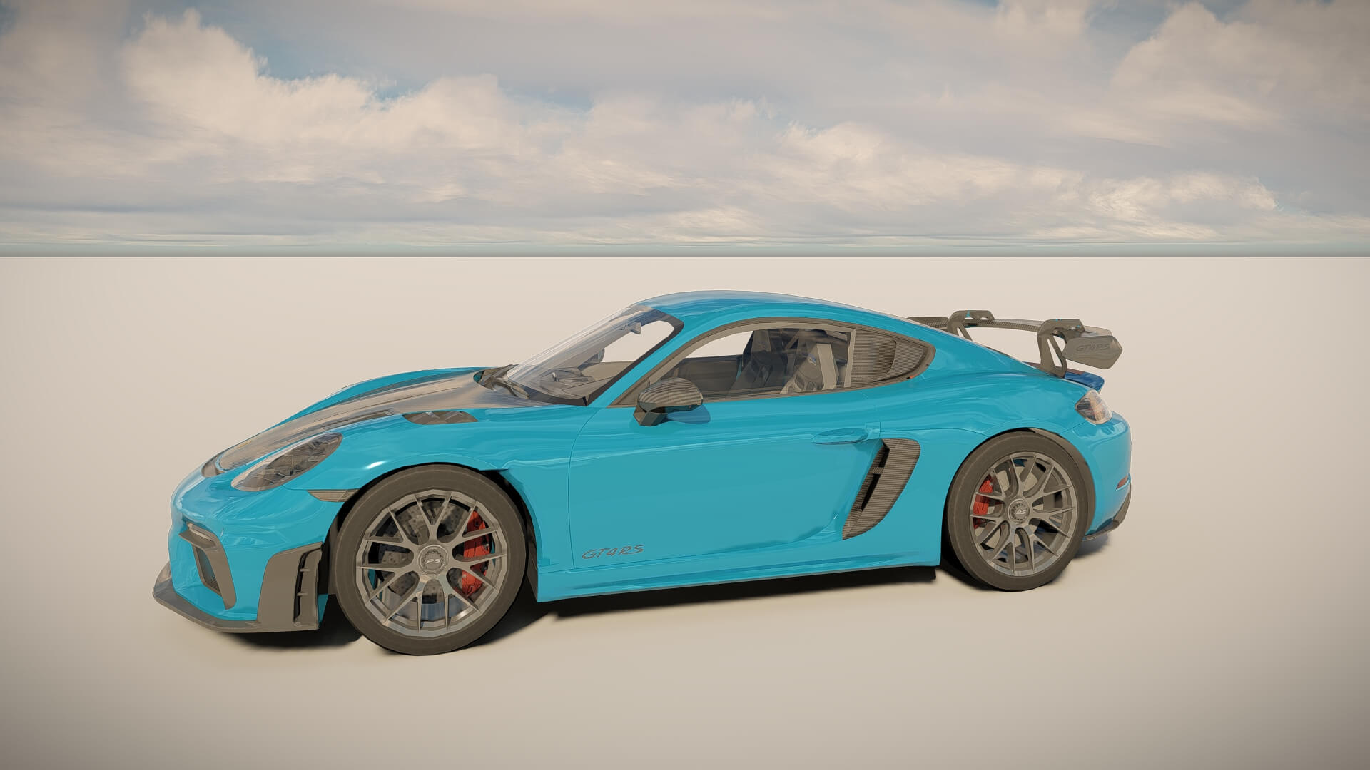 Porsche 718 Cayman GT4 RS - 3D Model by AlphaGroup