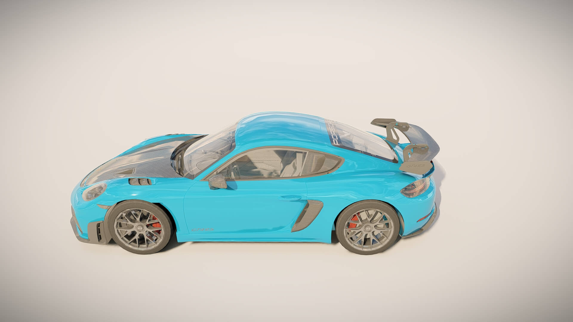 Porsche 718 Cayman GT4 RS - 3D Model by AlphaGroup