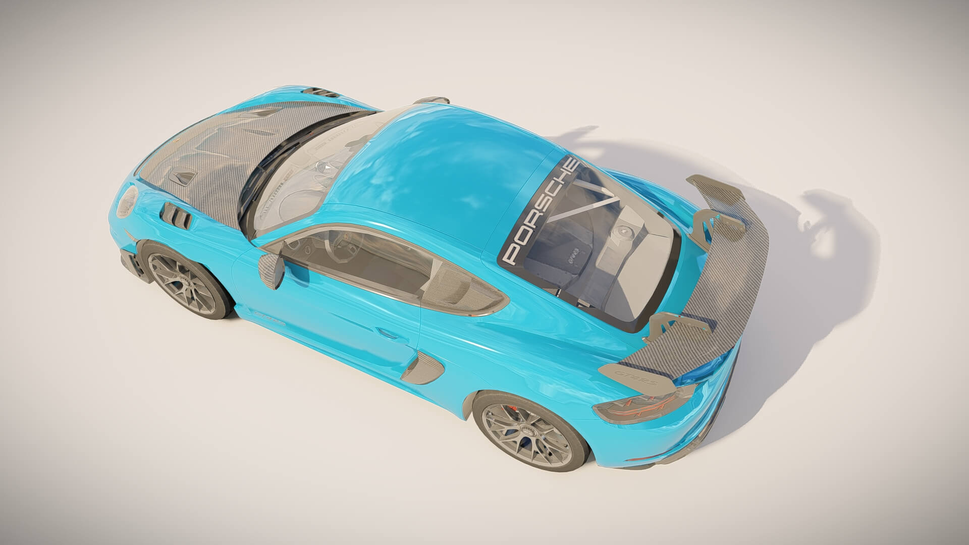 Porsche 718 Cayman GT4 RS - 3D Model by AlphaGroup