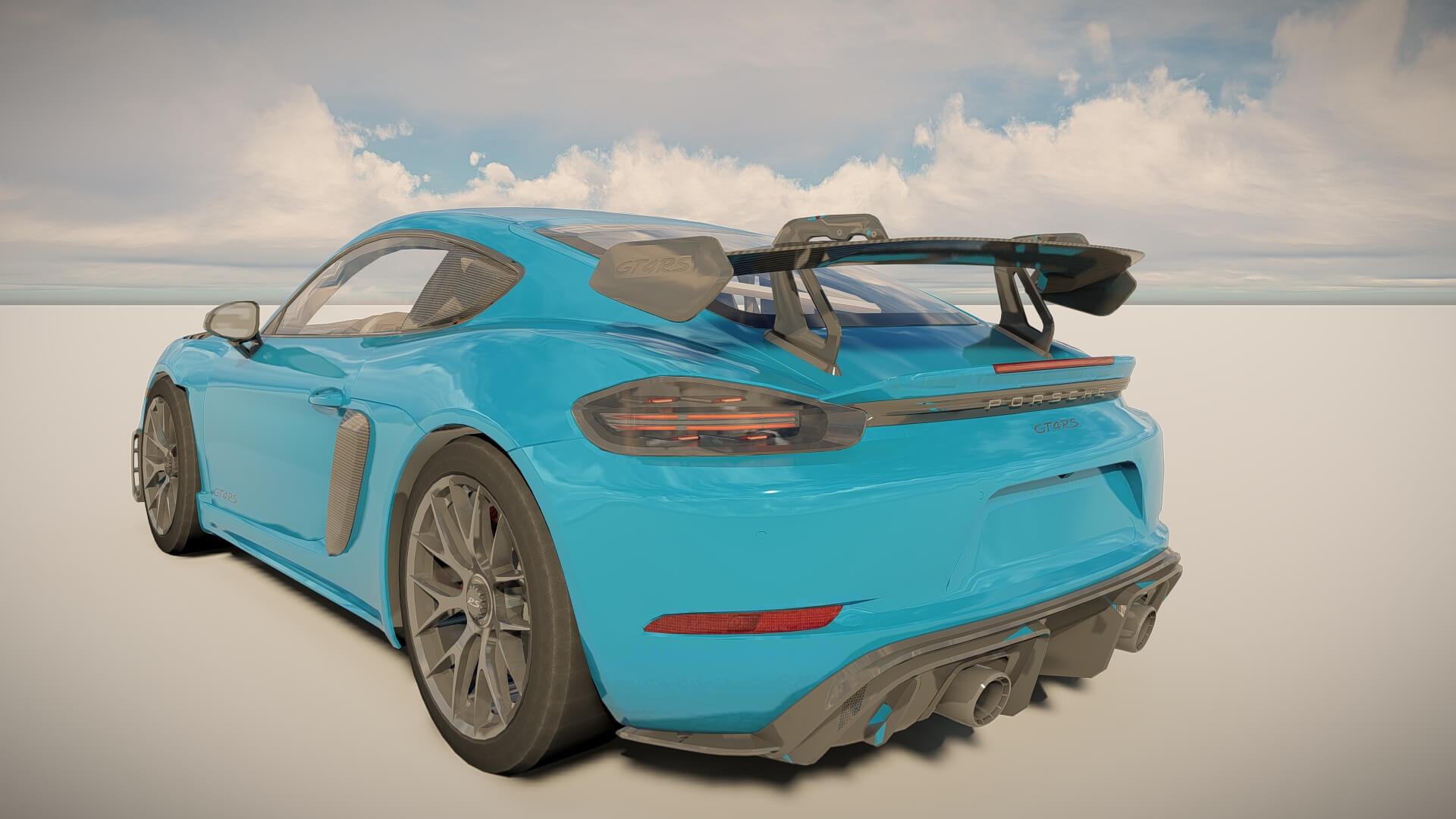 Porsche 718 Cayman GT4 RS - 3D Model by AlphaGroup