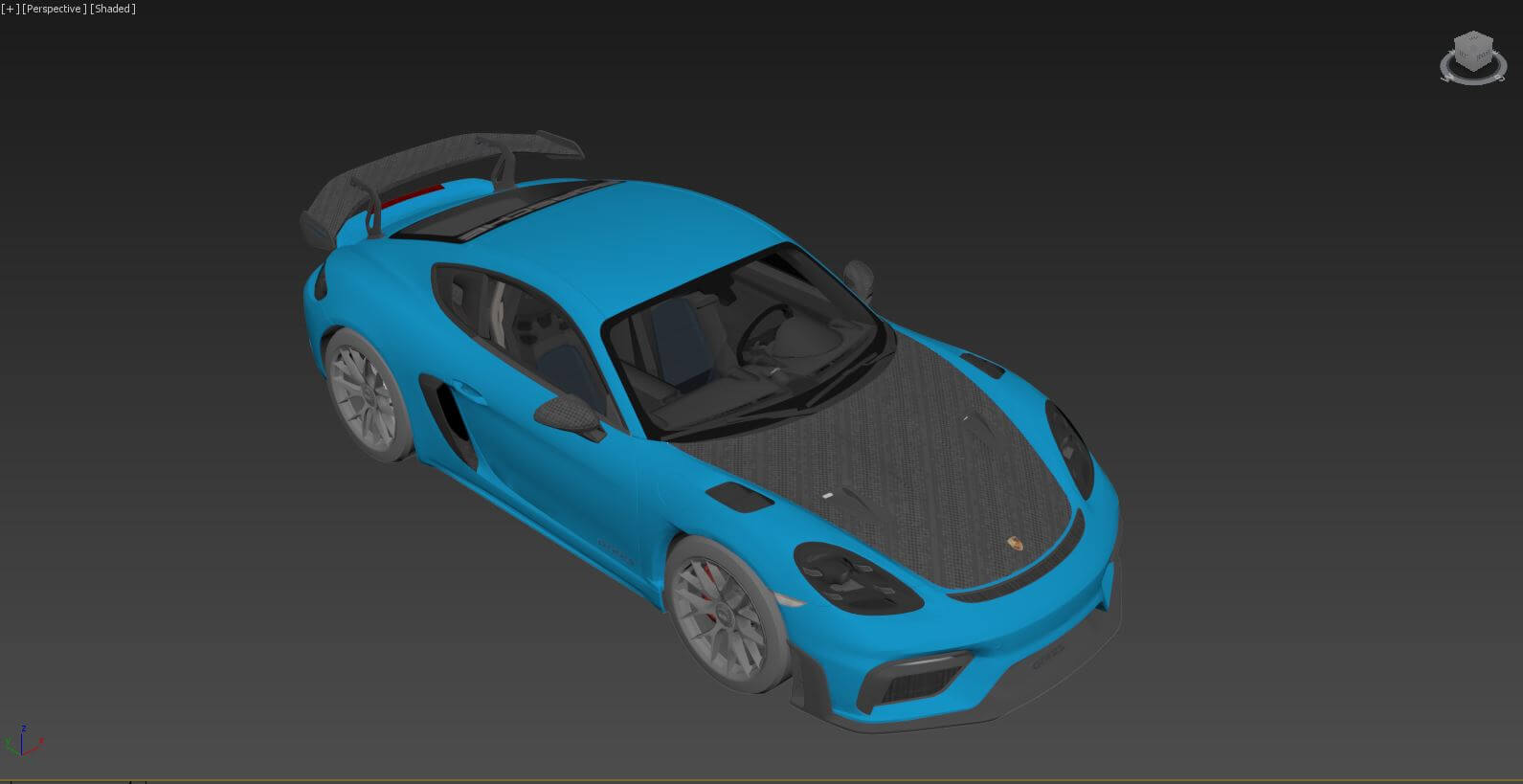 Porsche 718 Cayman GT4 RS - 3D Model by AlphaGroup