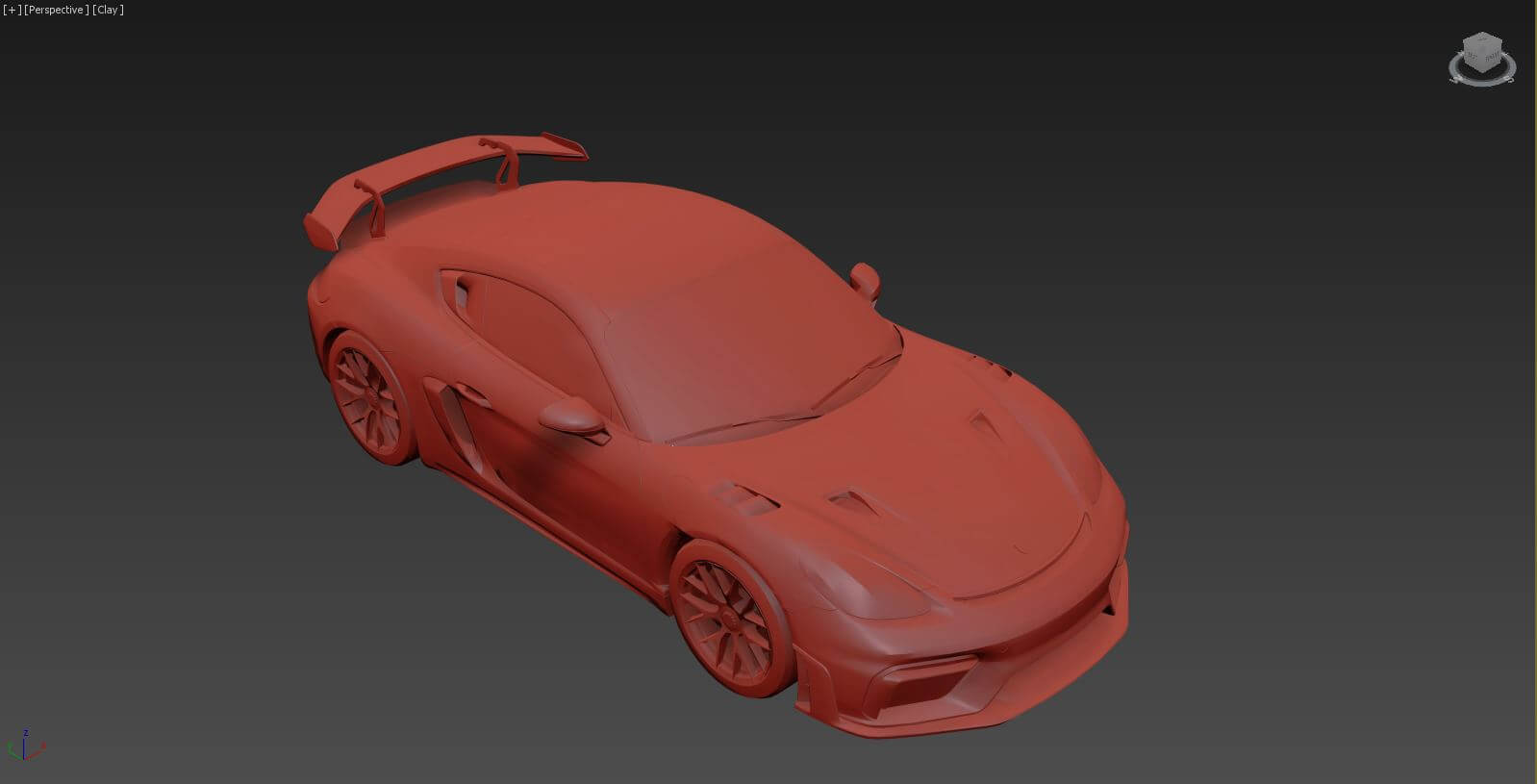 Porsche 718 Cayman GT4 RS - 3D Model by AlphaGroup