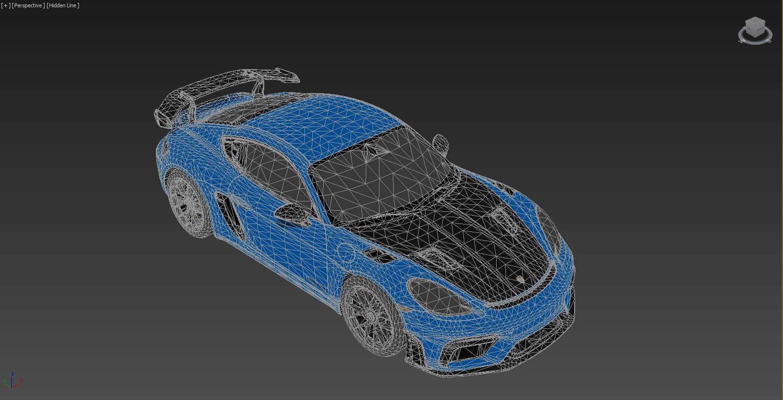 Porsche 718 Cayman GT4 RS - 3D Model by AlphaGroup