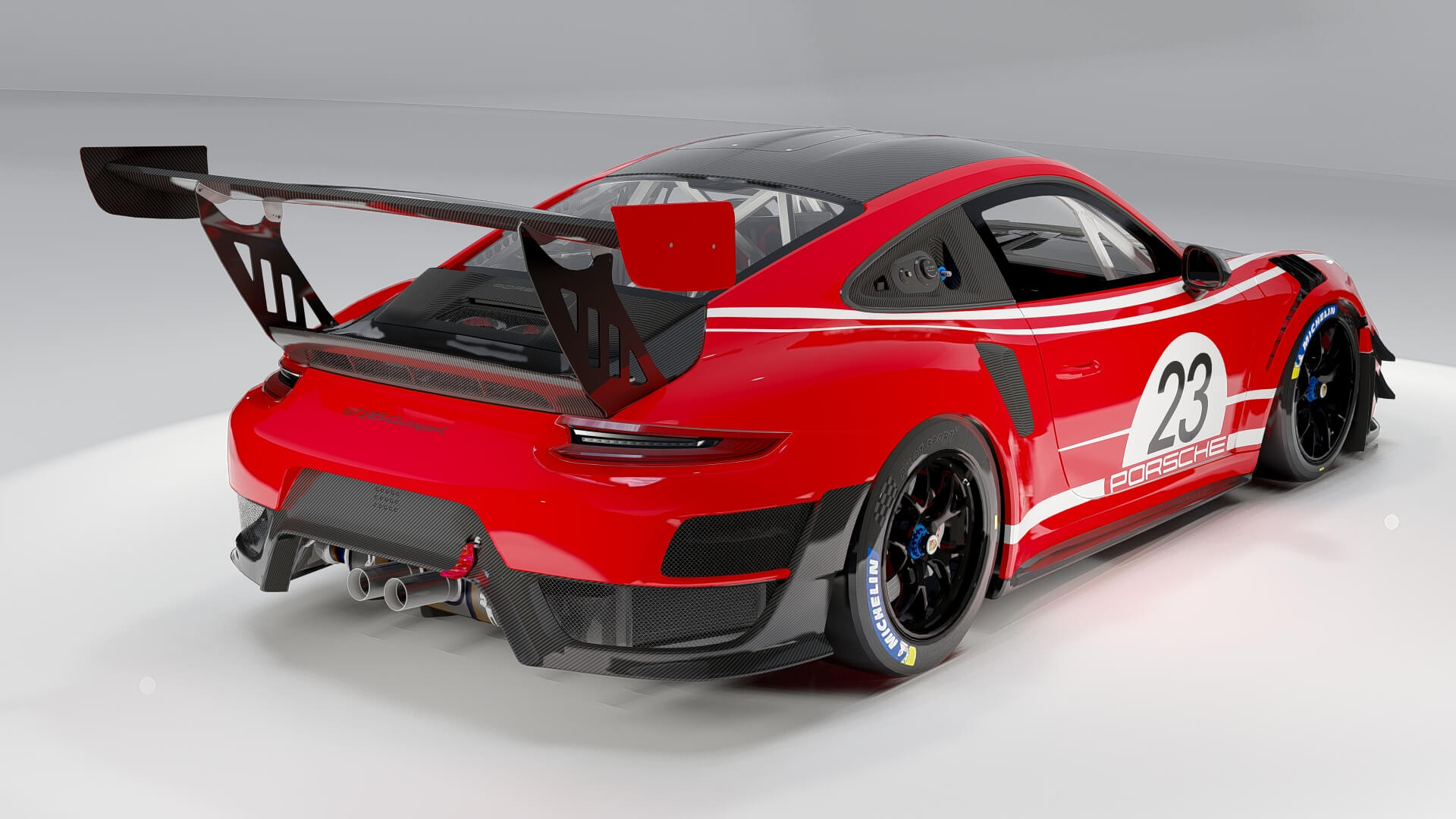 Porsche 911 GT2 RS Clubsport - 3D Model by AlphaGroup