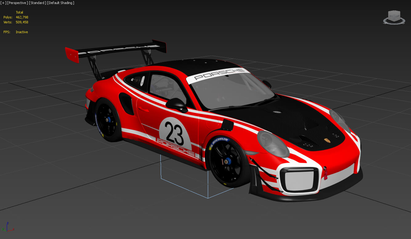 Porsche 911 GT2 RS Clubsport - 3D Model by AlphaGroup