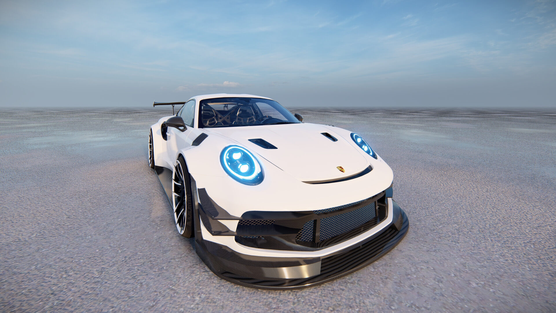 Porsche 911 GT3 RS - 3D Model by AlphaGroup