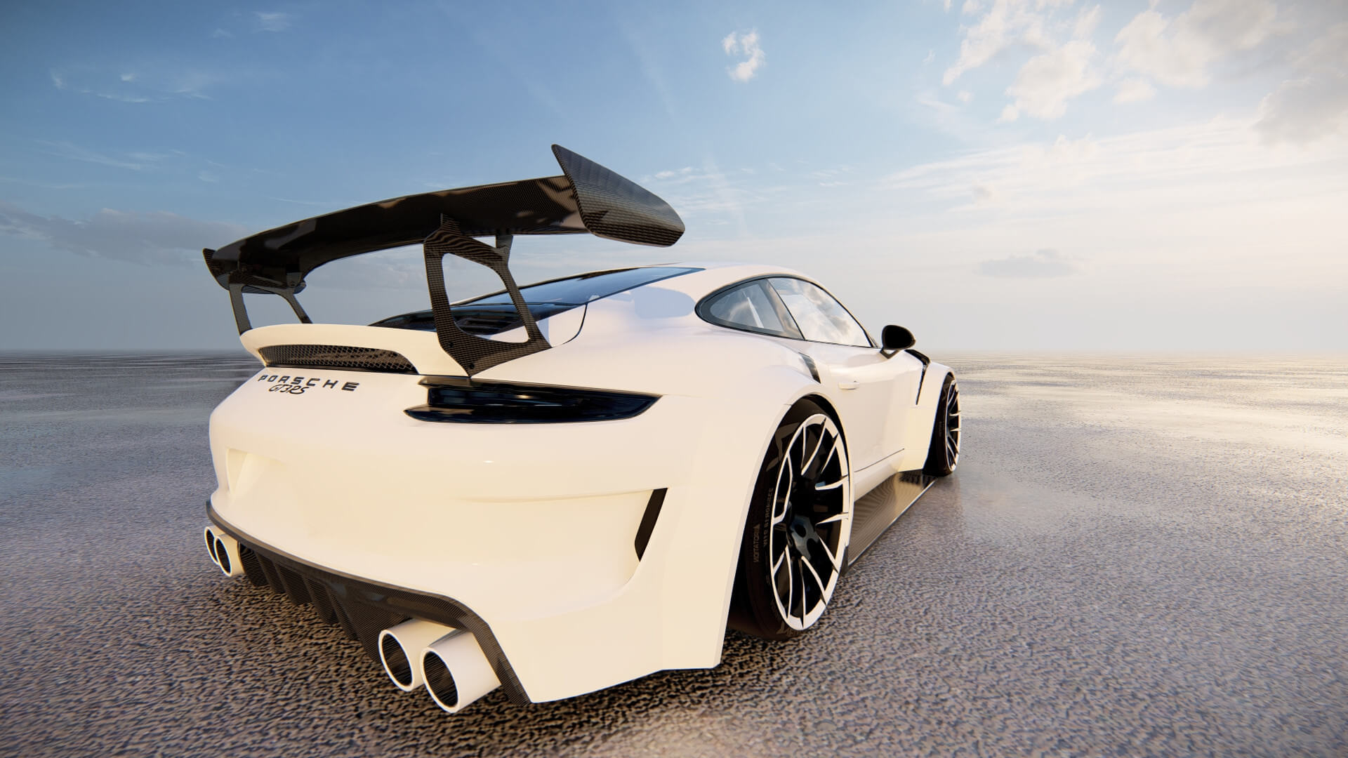 Porsche 911 GT3 RS - 3D Model by AlphaGroup