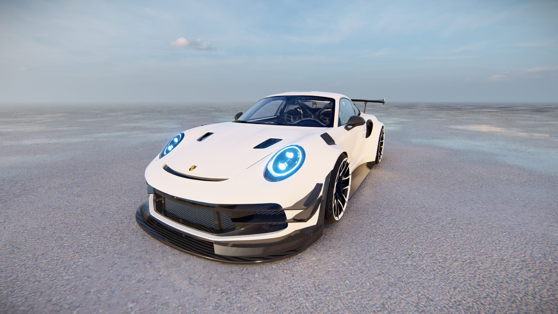 Porsche 911 GT3 RS - 3D Model by AlphaGroup
