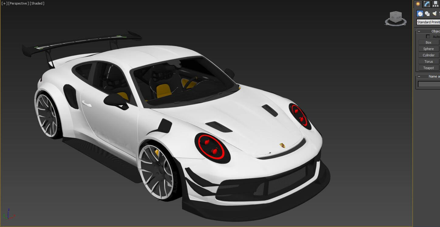 Porsche 911 GT3 RS - 3D Model by AlphaGroup