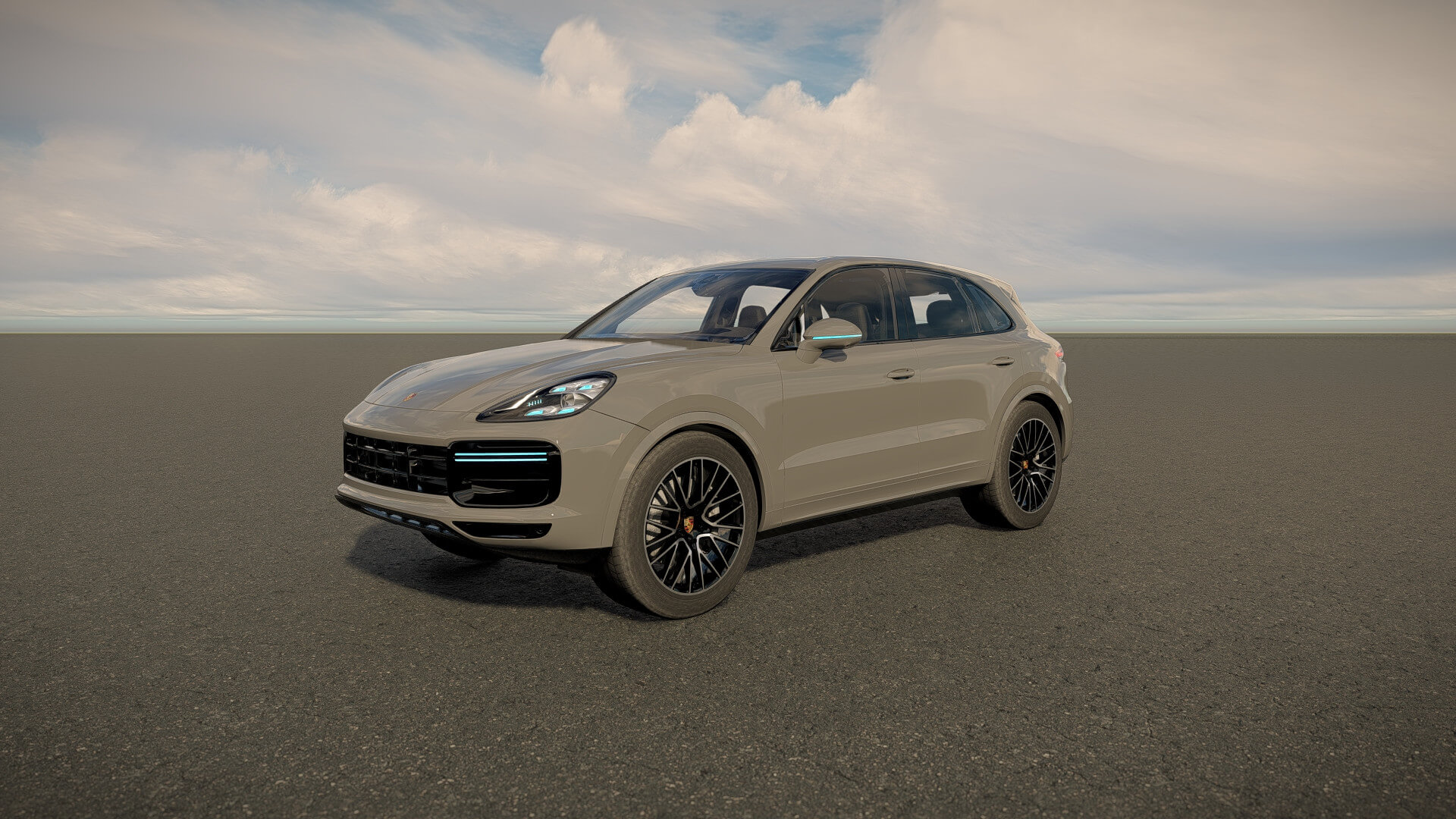 Porsche Cayenne 2023 - 3D Model by AlphaGroup