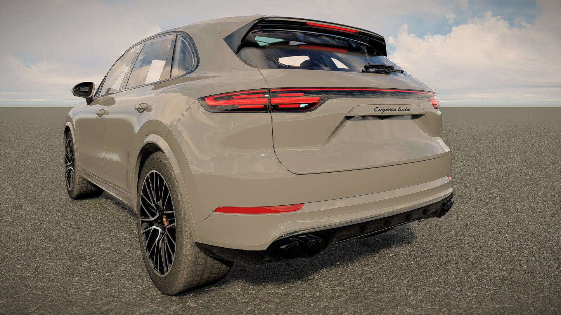 Porsche Cayenne 2023 - 3D Model by AlphaGroup