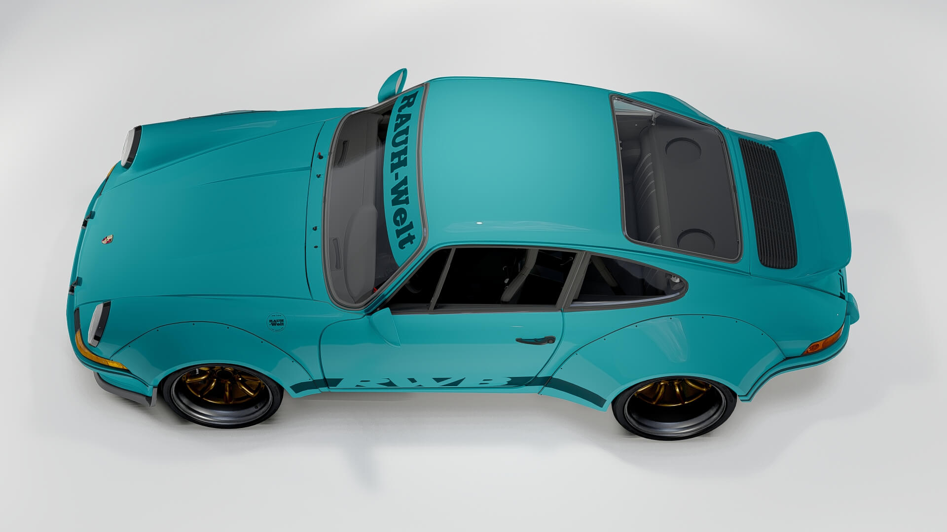 Porsche Rwb 911 F-Series Narro Style 1972 3D Model by AlphaGroup