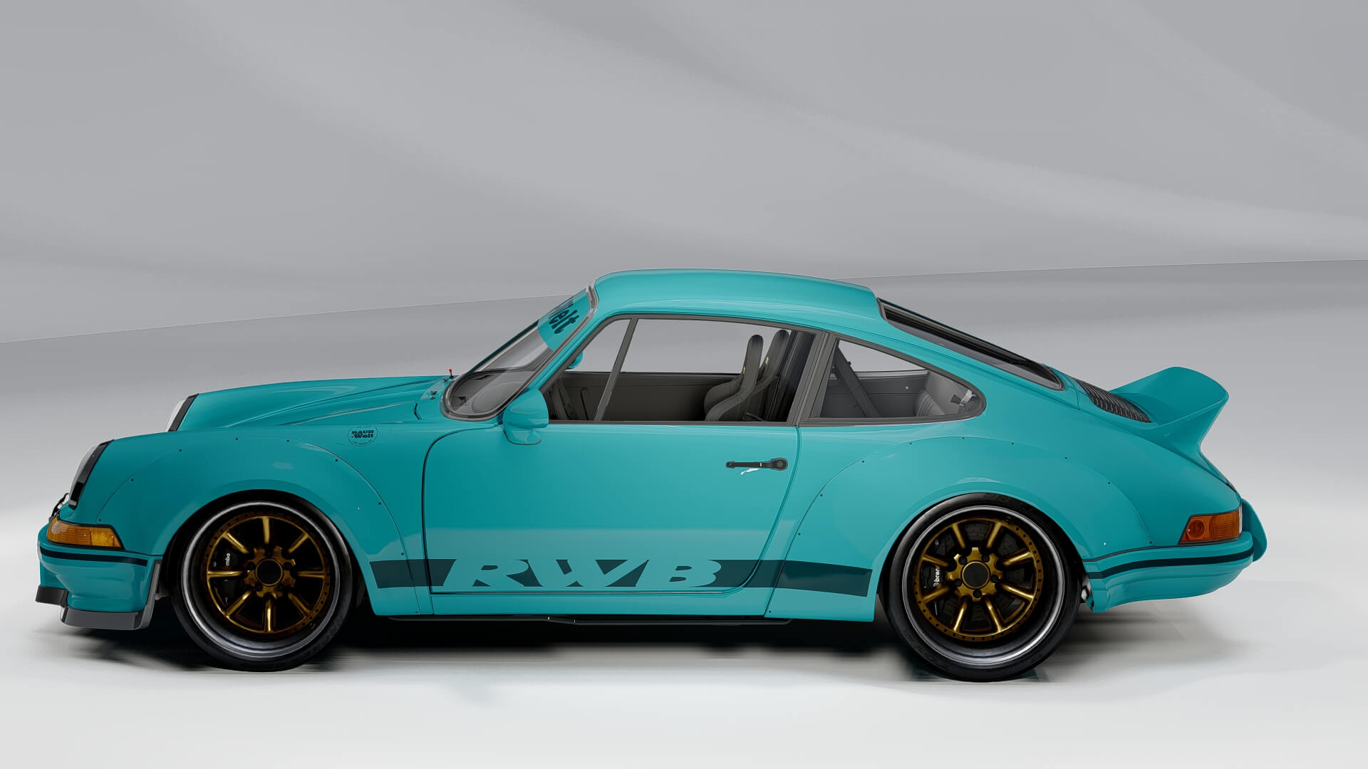 Porsche Rwb 911 F-Series Narro Style 1972 3D Model by AlphaGroup
