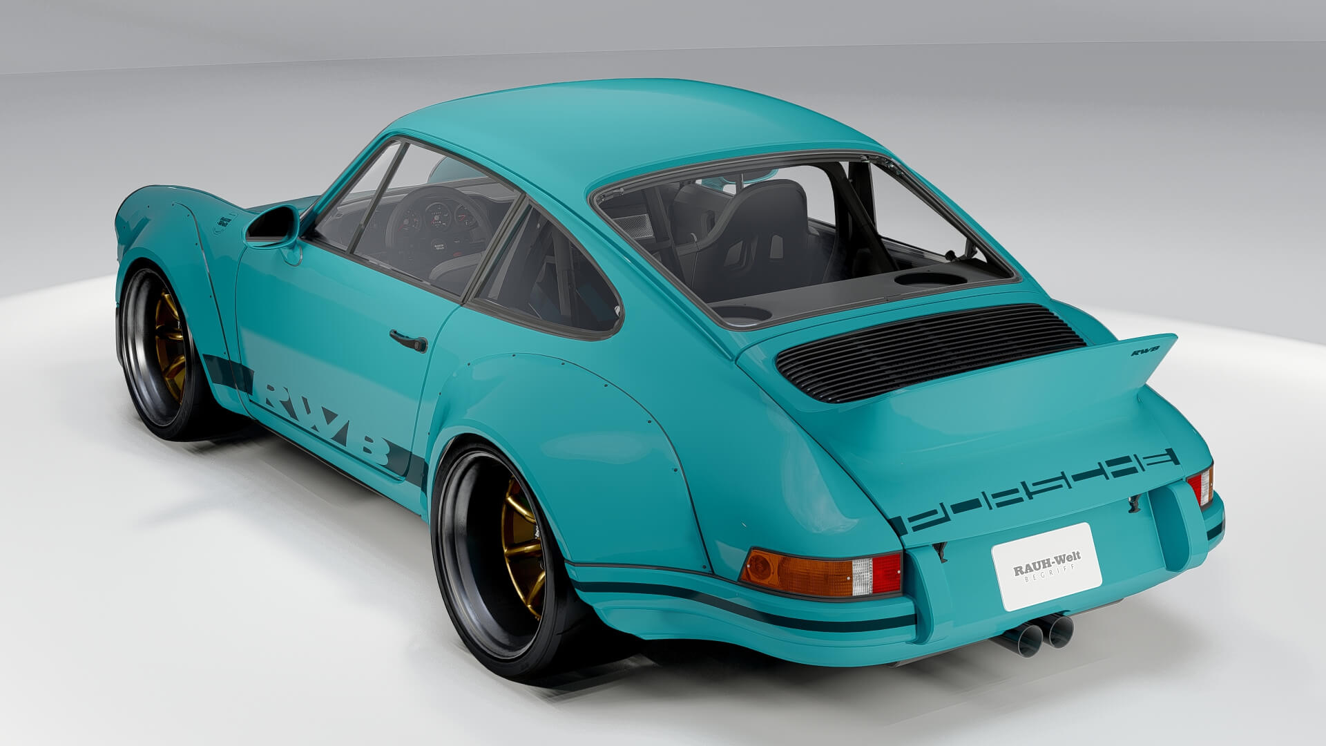 Porsche Rwb 911 F-Series Narro Style 1972 3D Model by AlphaGroup