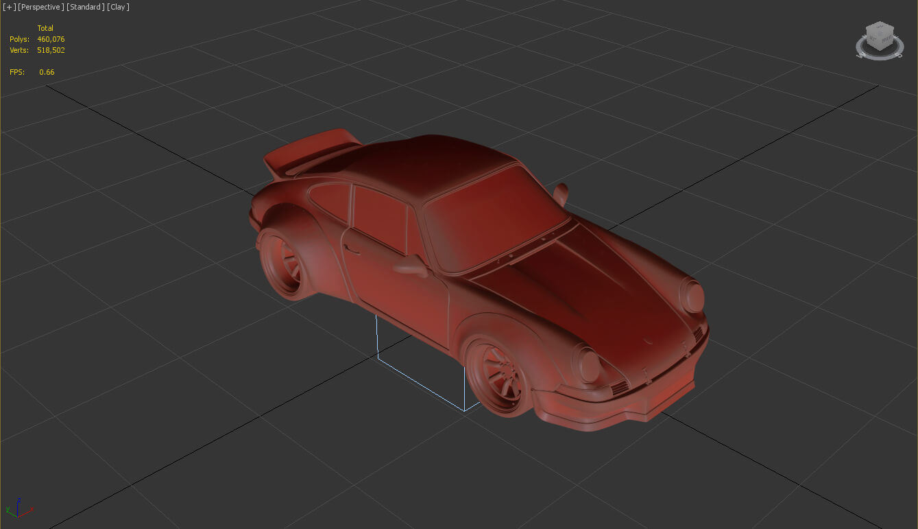 Porsche Rwb 911 F-Series Narro Style 1972 3D Model by AlphaGroup