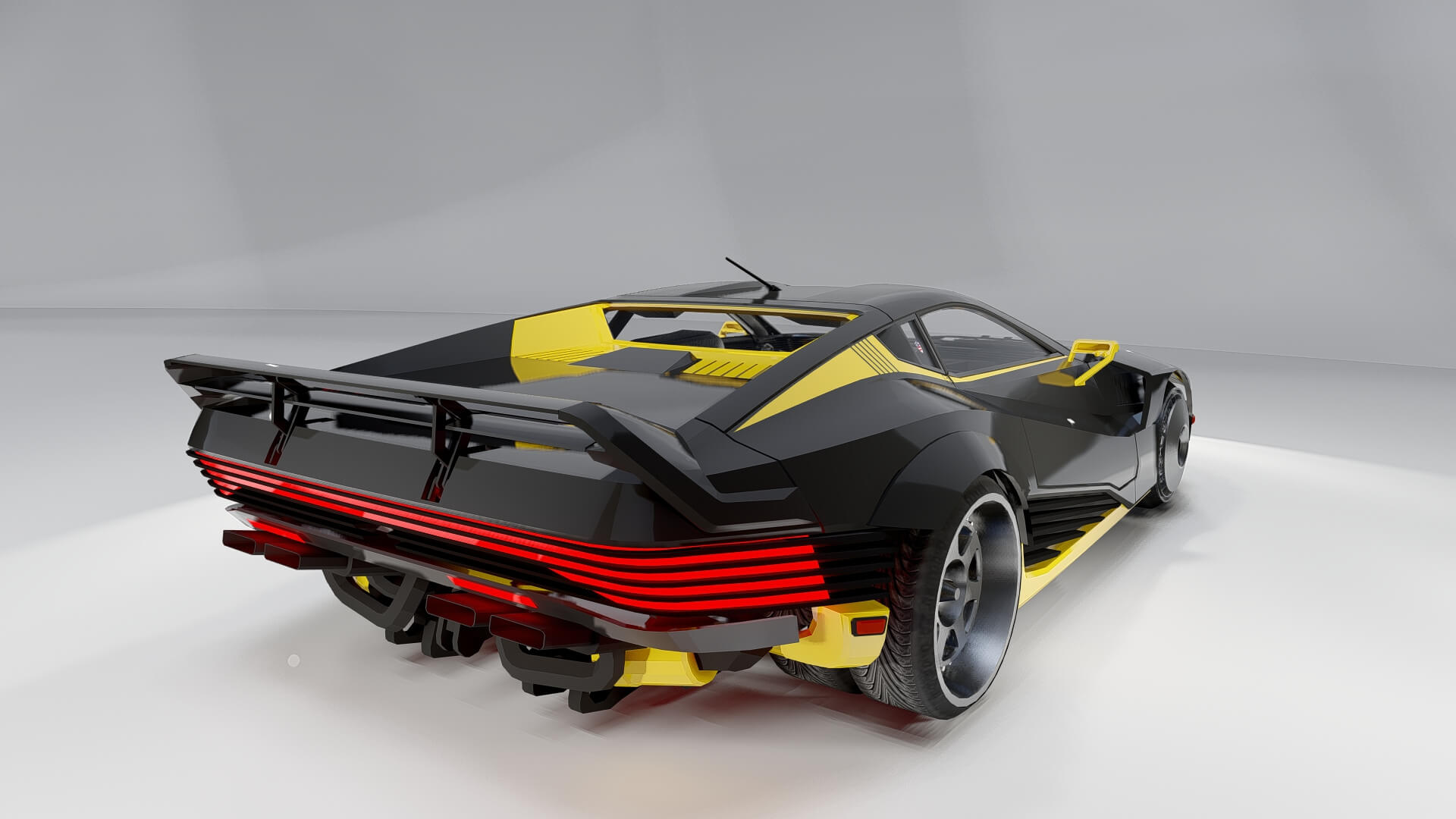 Quadra Turbo-R V-Tech Cyberpunk 2077 3D Model by AlphaGroup