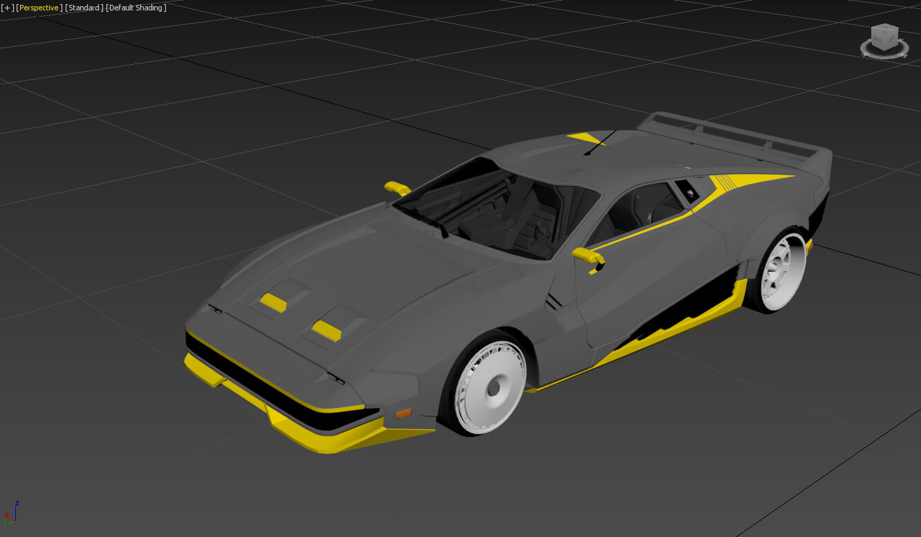 Quadra Turbo-R V-Tech Cyberpunk 2077 3D Model by AlphaGroup