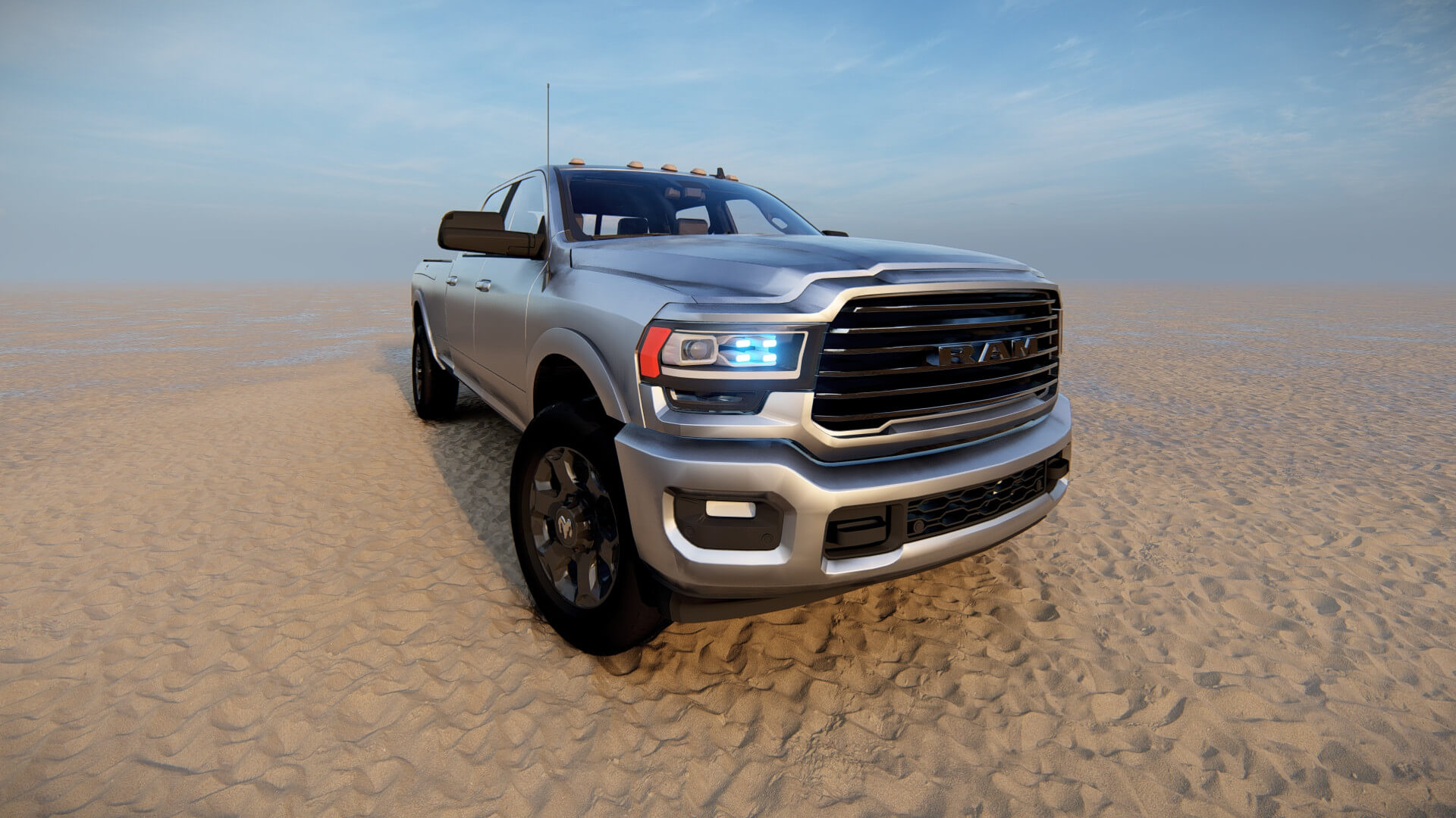 Ram 2500 HD Limited 2022 - 3D Model by AlphaGroup