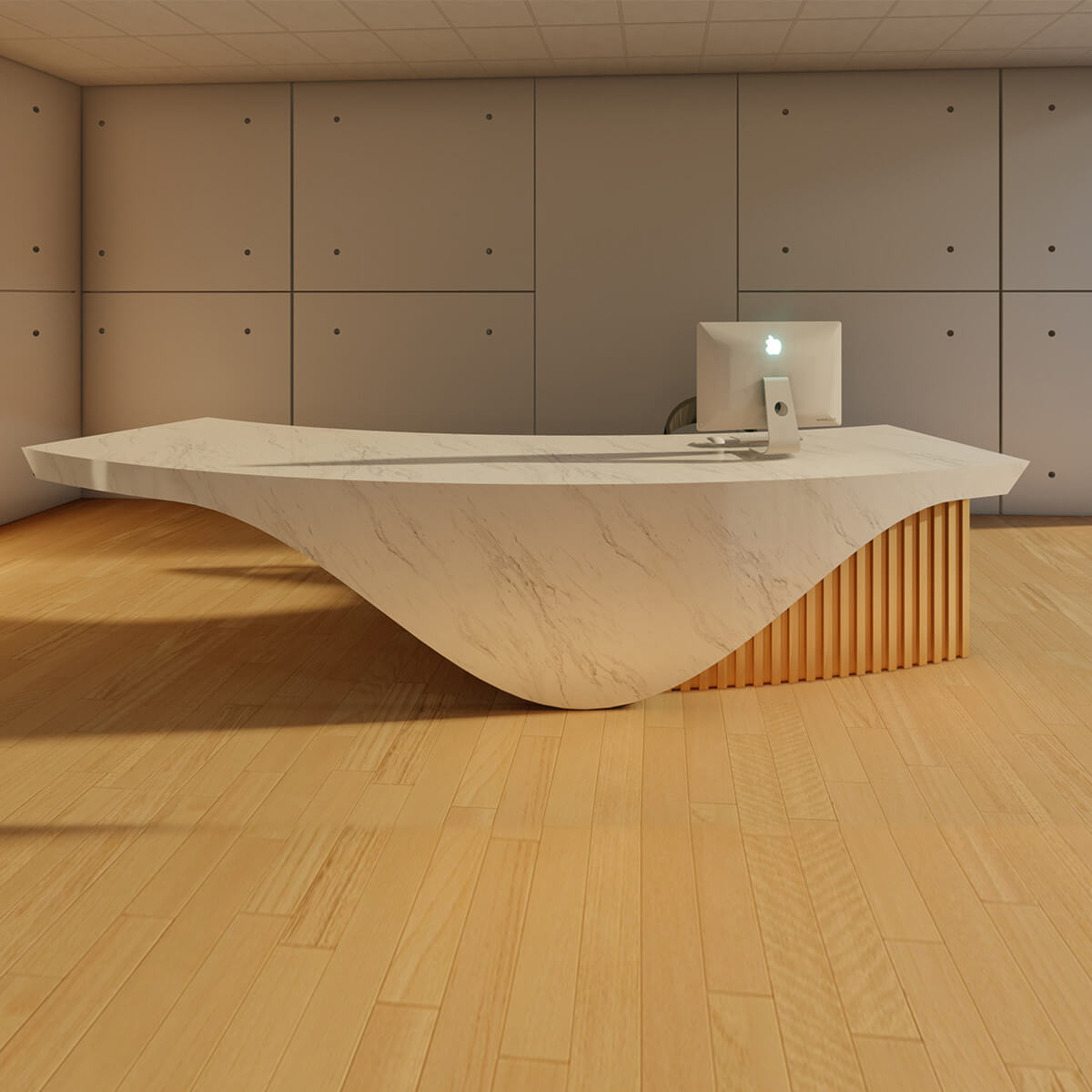 Reception Counter - 3D Model by AlphaGroup