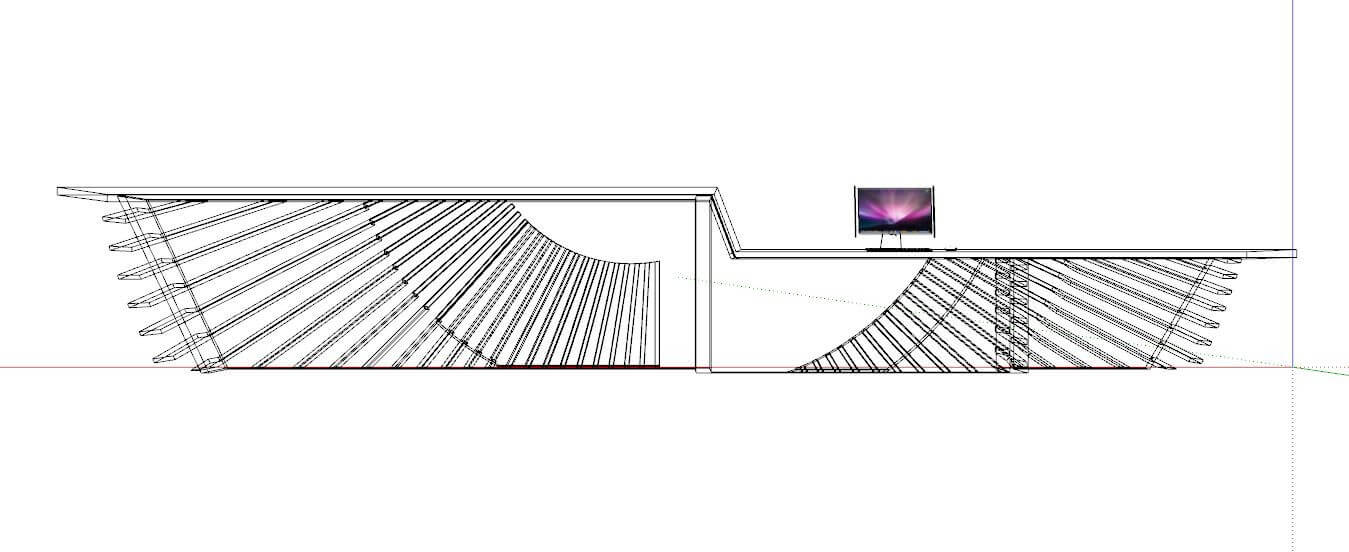 Reception Counter - 3D Model by AlphaGroup