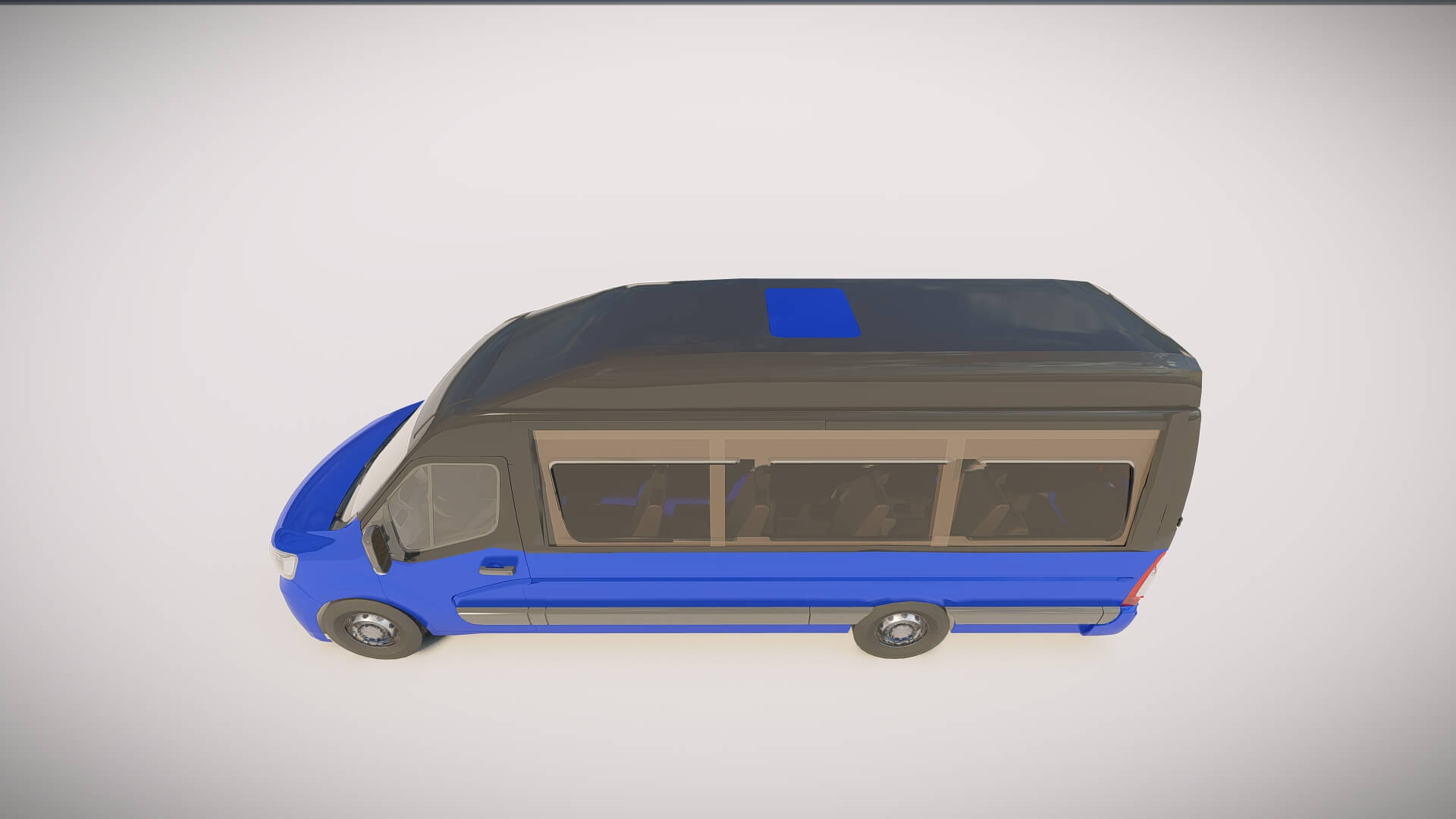 Renault Master Minibus - 3D Model by AlphaGroup