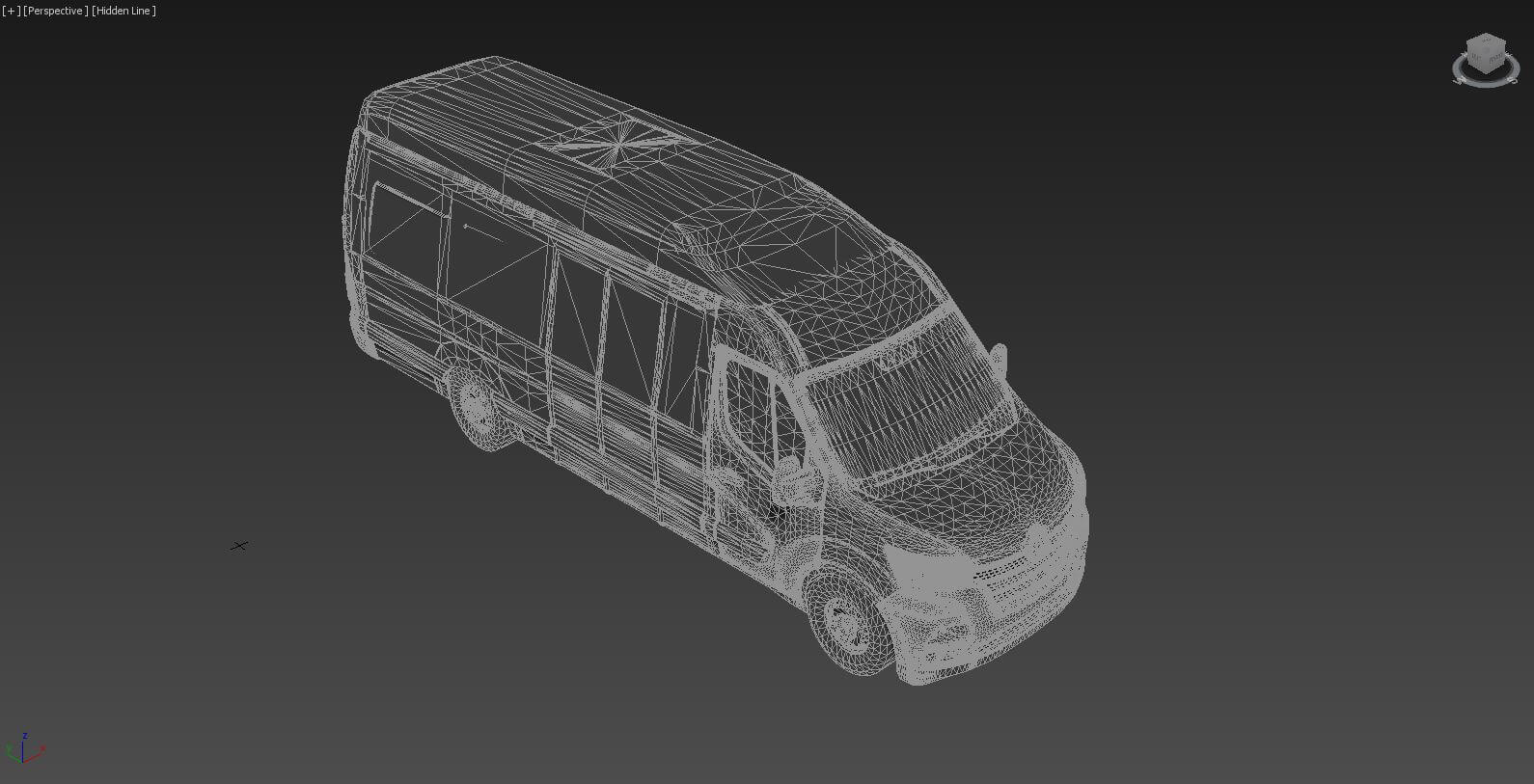 Renault Master Minibus - 3D Model by AlphaGroup