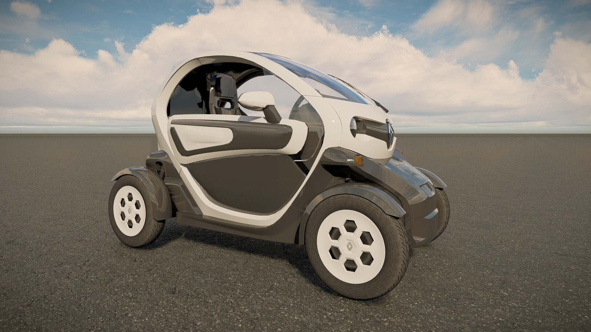 Renault Twizy - 3D Model by AlphaGroup