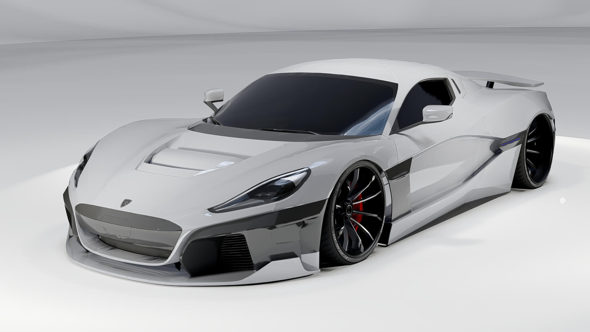 Rimac Nevera - 3D Model by AlphaGroup