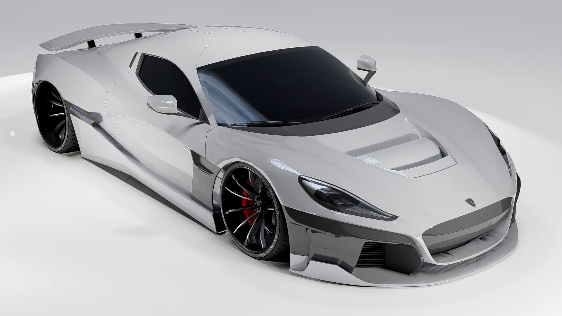 Rimac Nevera - 3D Model by AlphaGroup