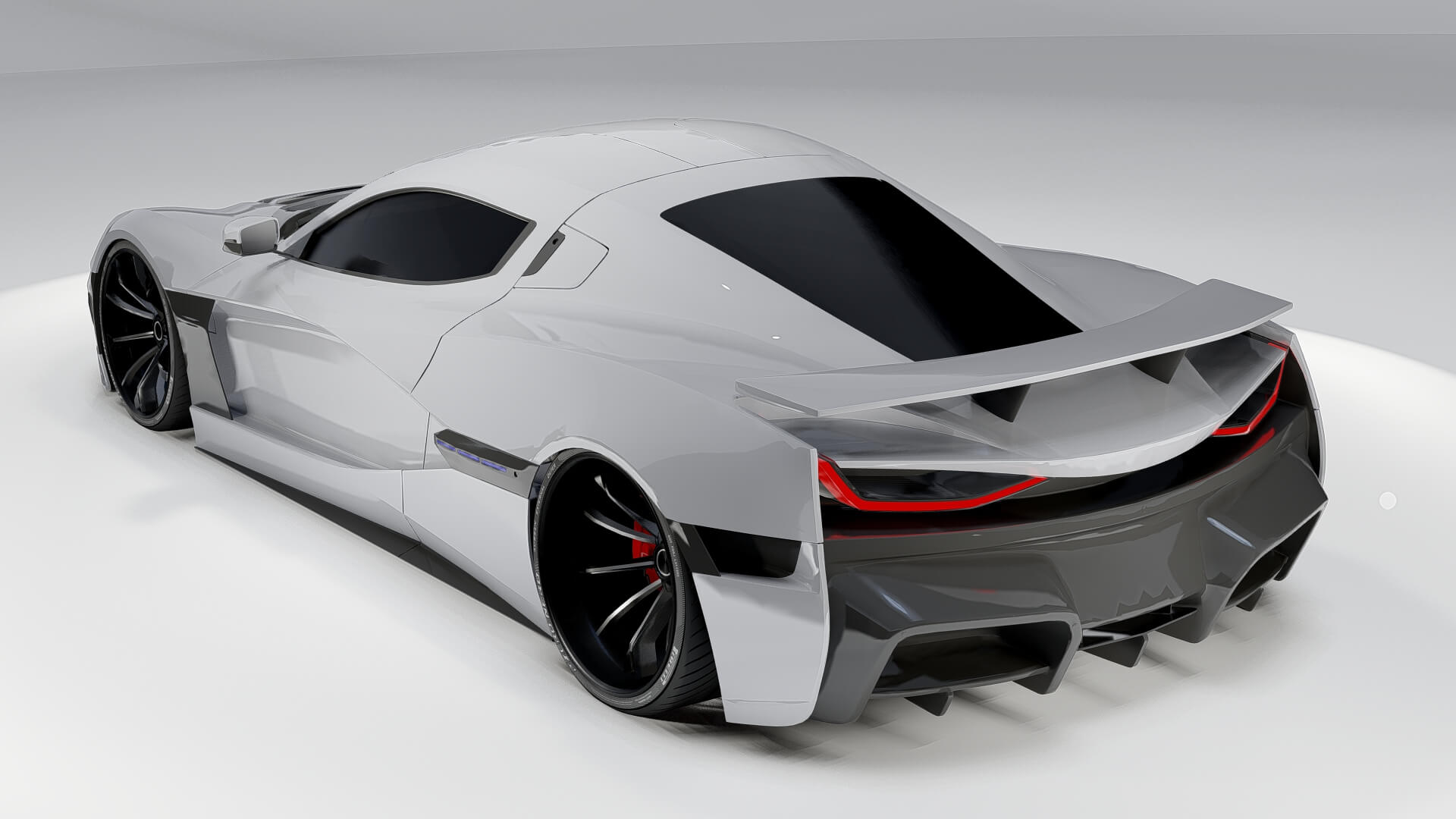 Rimac Nevera - 3D Model by AlphaGroup