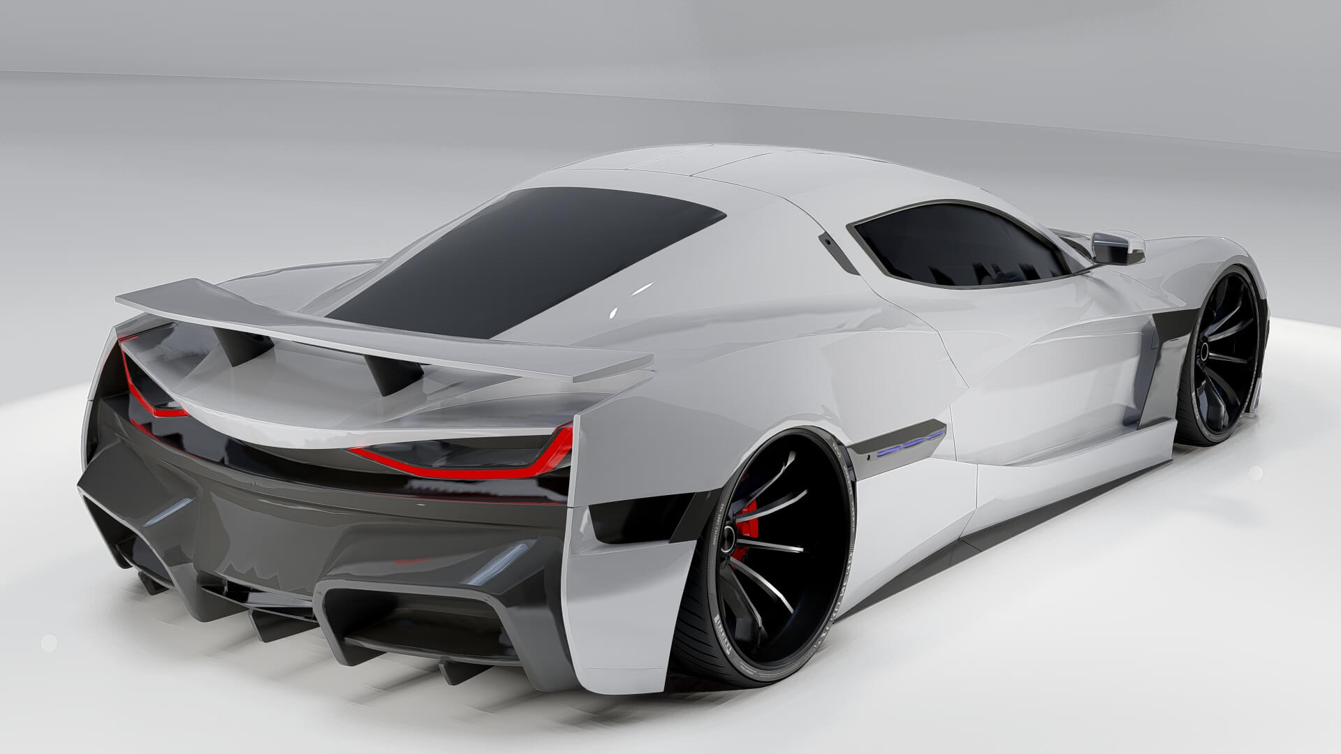 Rimac Nevera - 3D Model by AlphaGroup