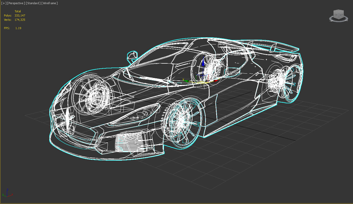 Rimac Nevera - 3D Model by AlphaGroup