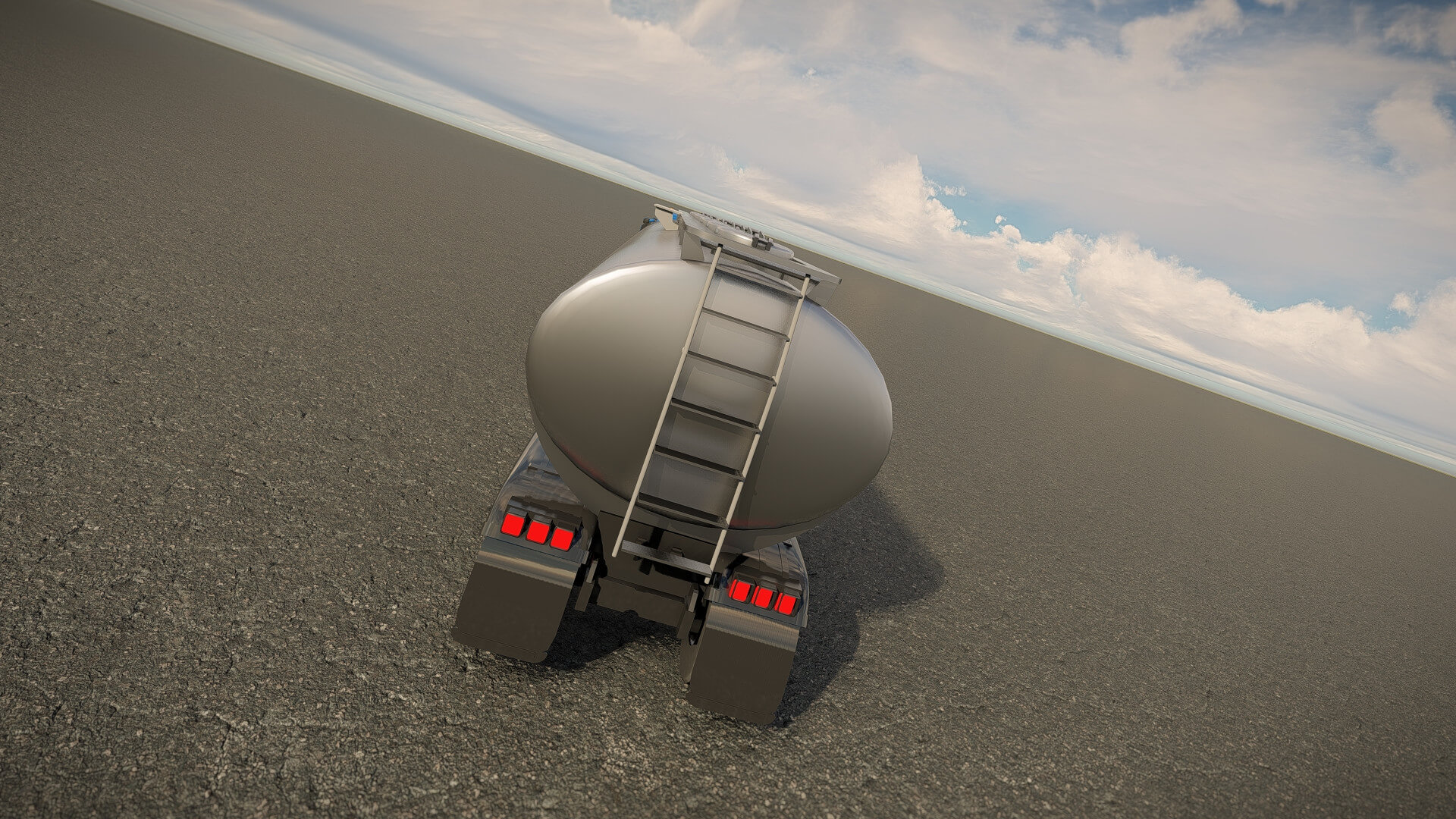 Scania Fuel Tanker - 3D Model by AlphaGroup