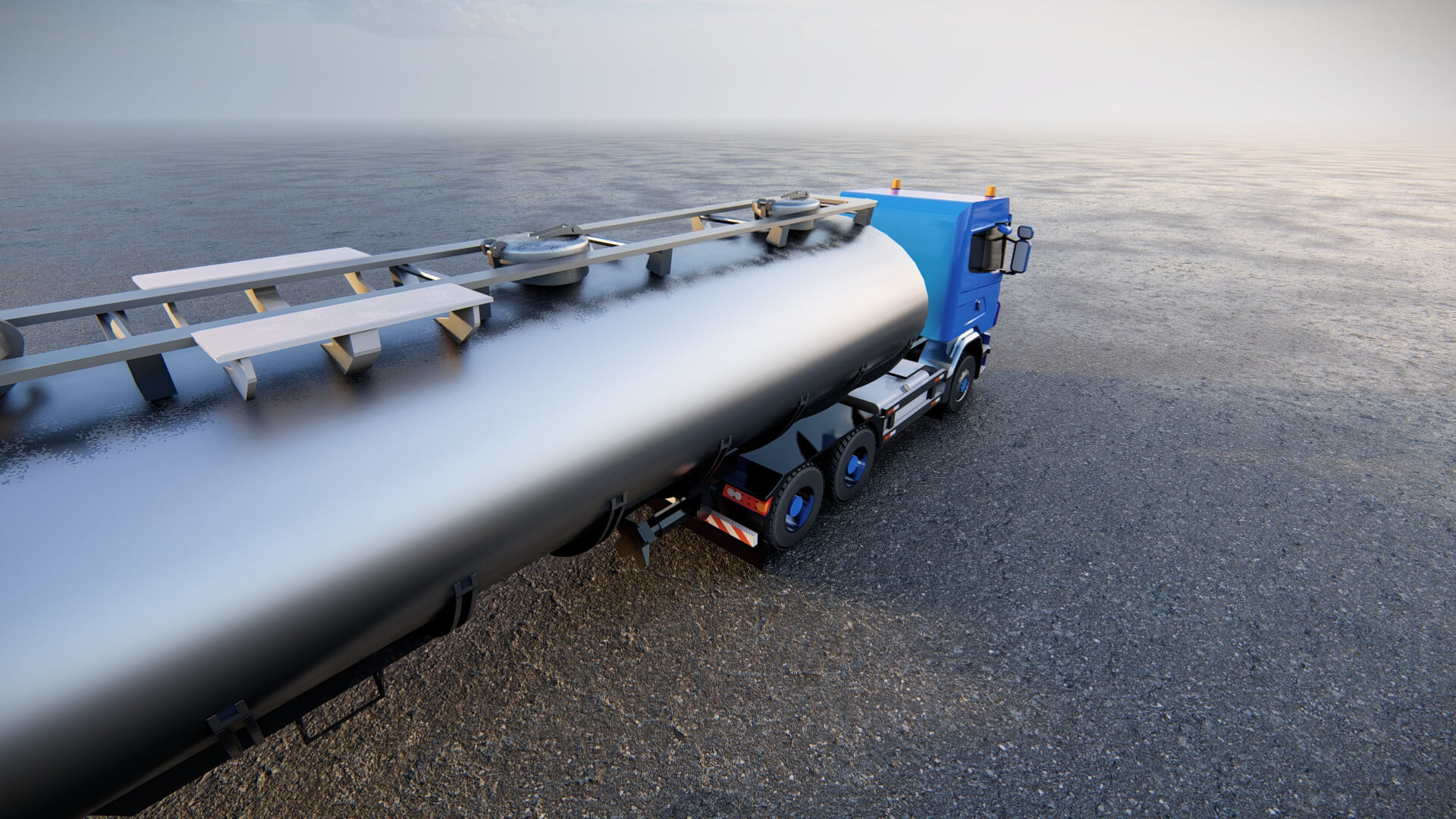 Scania Fuel Tanker - 3D Model by AlphaGroup